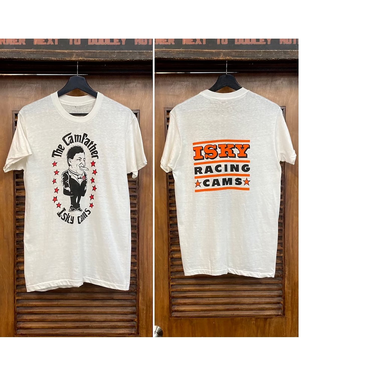 Vintage 1970’s 2-Sided Isky Racing Cams Hot Rod Drag Race NHRA Cotton ...