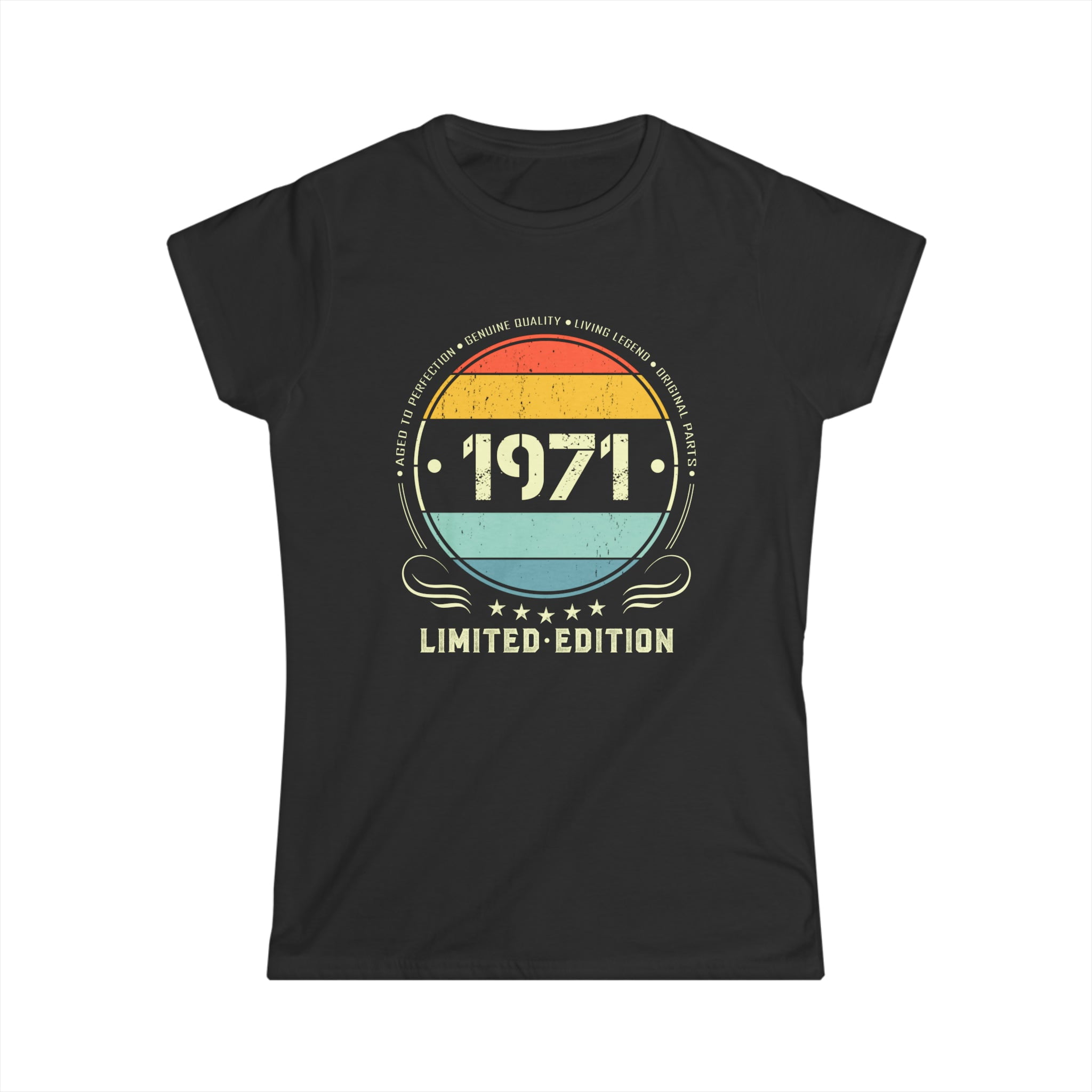 Vintage 1971 Limited Edition 1971 Birthday Shirts for Women Womens ...