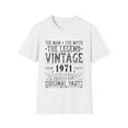 Vintage 1971 T Shirts for Men Retro Funny 1971 Birthday Shirts for Men ...