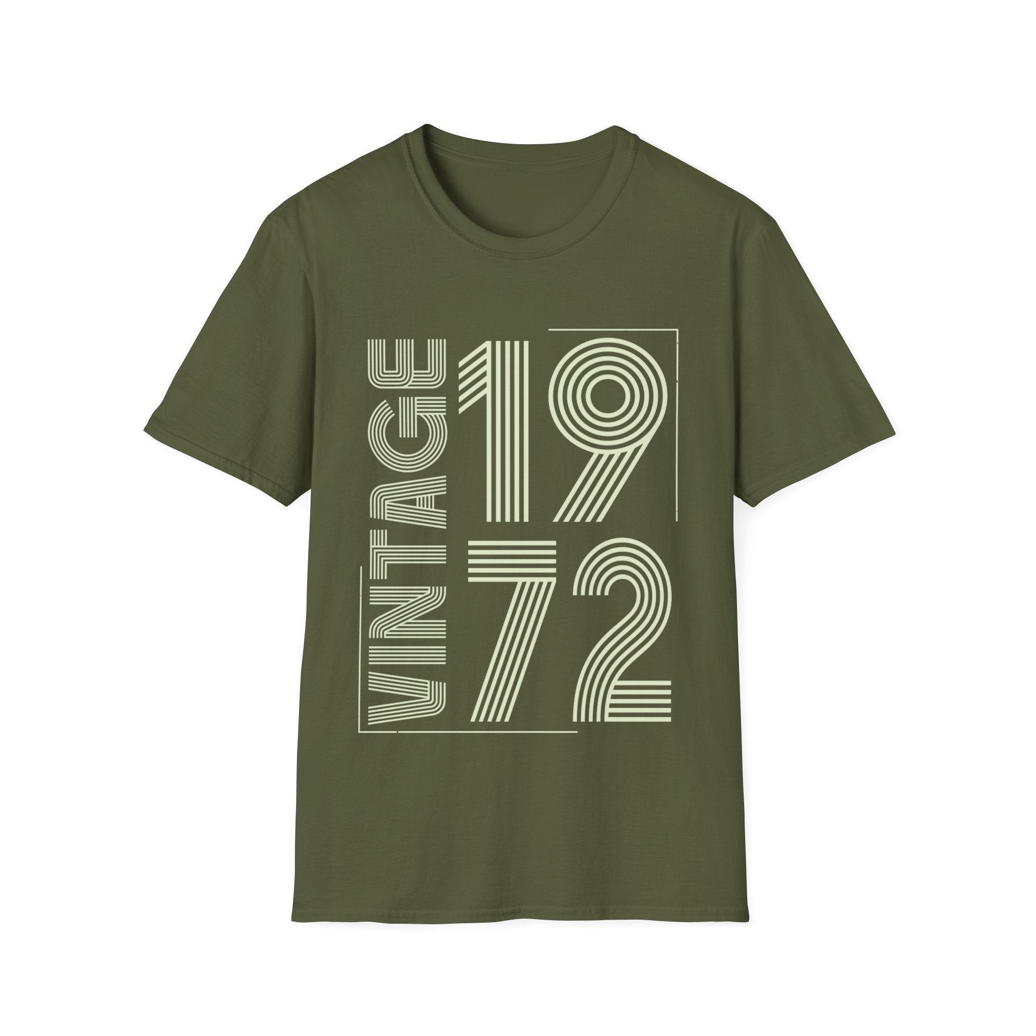 Vintage 1972 T Shirts for Men Retro Funny 1972 Birthday Mens Shirts ...