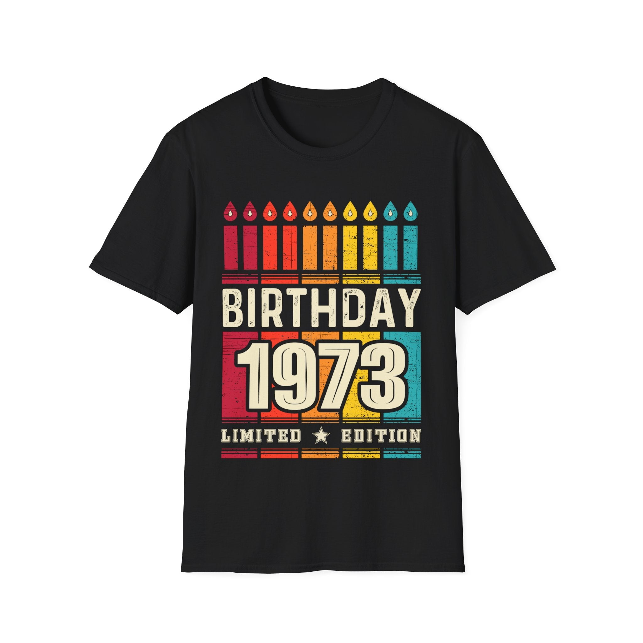 Vintage 1973 TShirt Men Limited Edition BDay 1973 Birthday Mens Shirt ...
