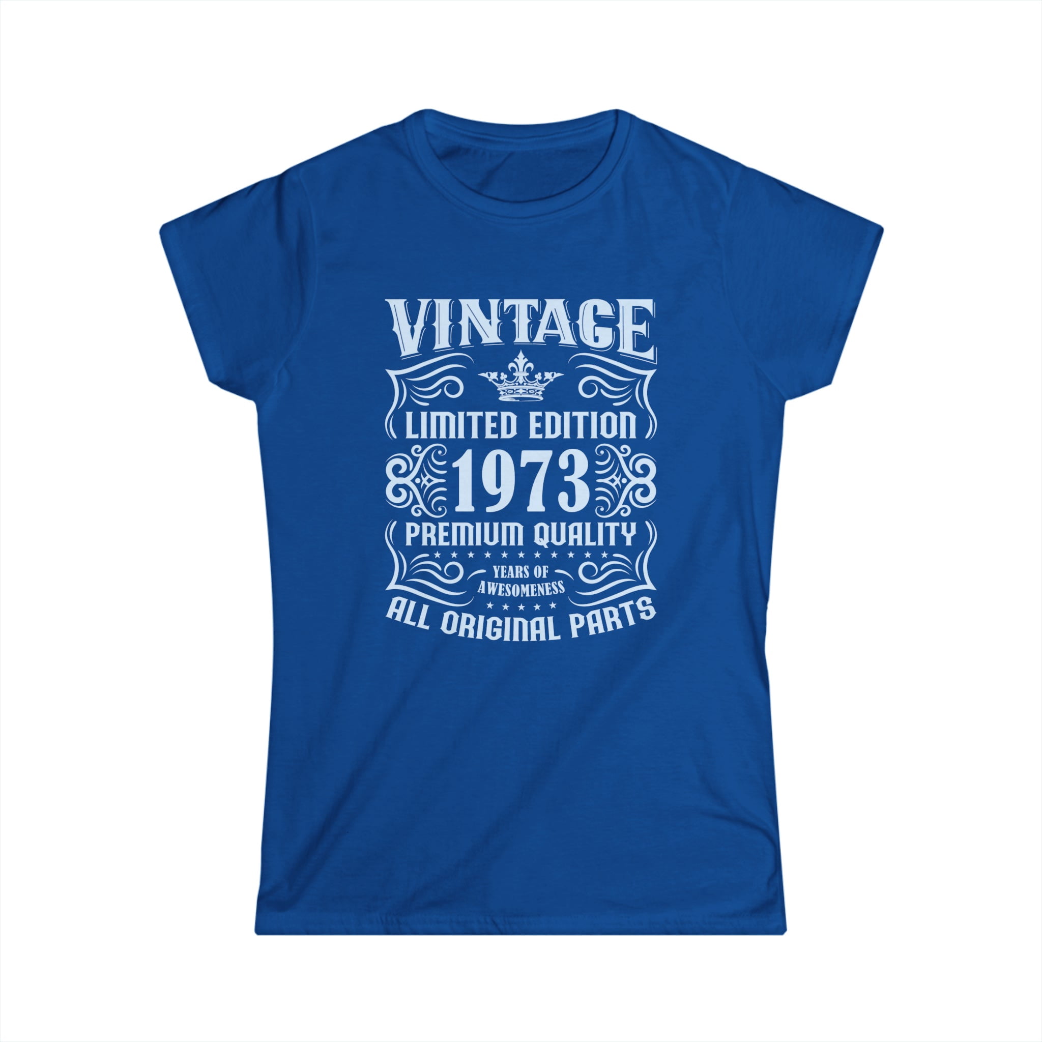Vintage 1973 TShirt Women Limited Edition BDay 1973 Birthday Womens ...