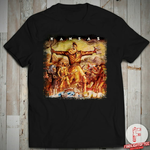 Vintage 1974 Kansas album by Kansas band Steve Walsh, Kerry Livgren ...