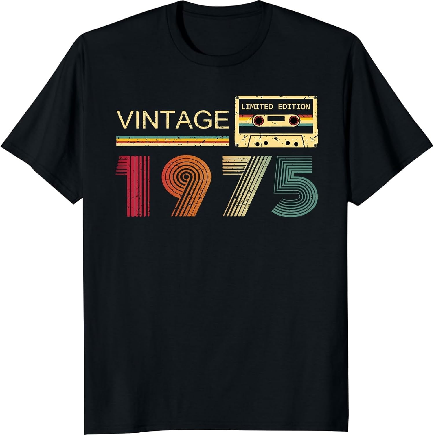 Vintage 1975 T Shirts for Men 50th Birthday Gifts for Men Dad Fathers ...