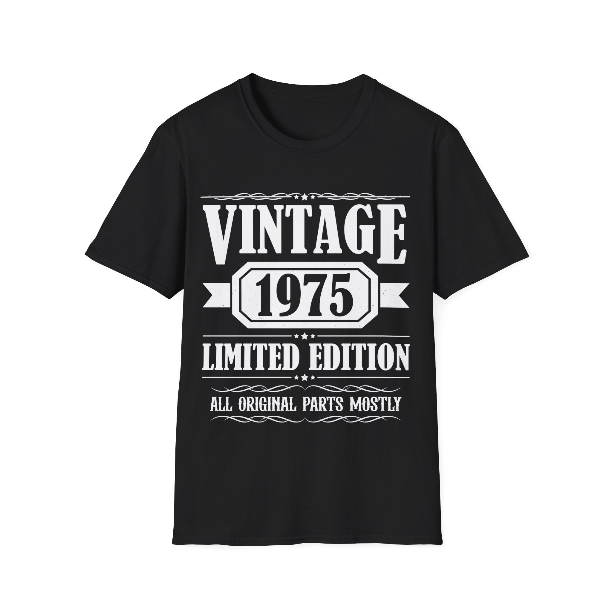 Vintage 1975 TShirt Men Limited Edition BDay 1975 Birthday Mens Shirts ...