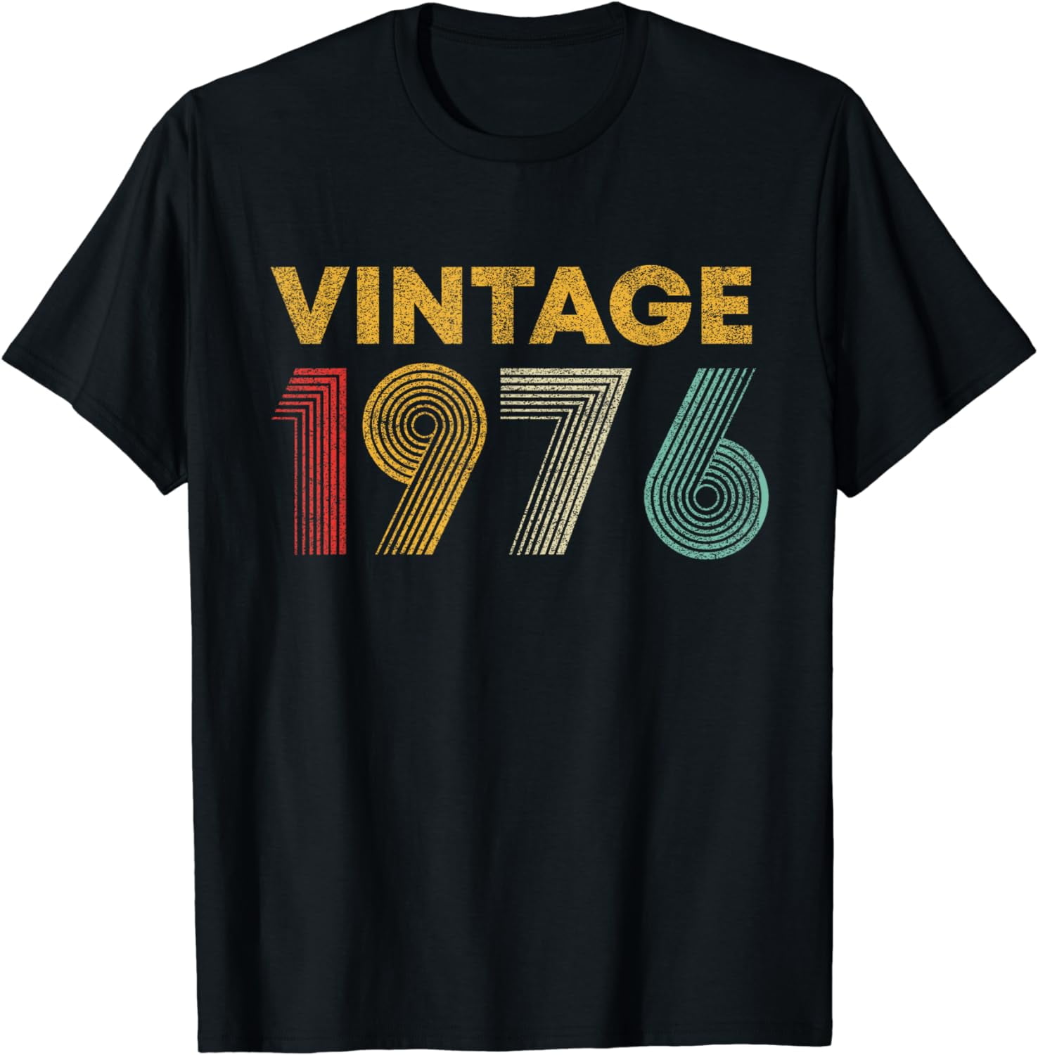 Vintage 1976 48th Birthday Gift Men Women 48 Years Old T-Shirt - Walmart.com