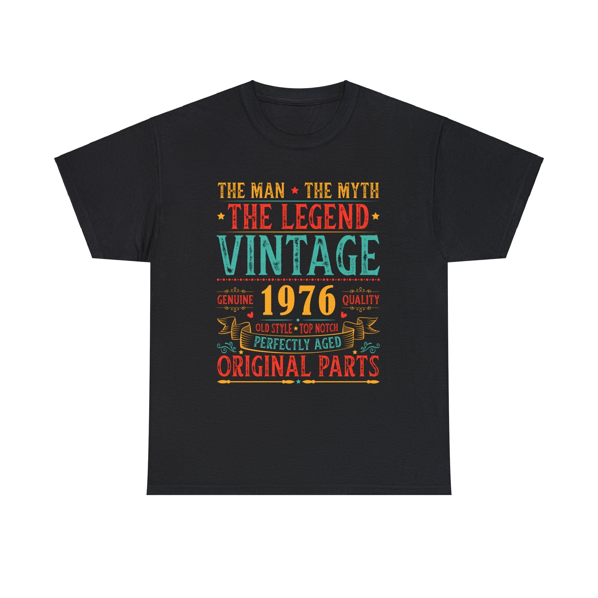 Vintage 1976 T Shirts for Men Retro Funny 1976 Birthday Mens Tshirts for Men Big and Tall ...