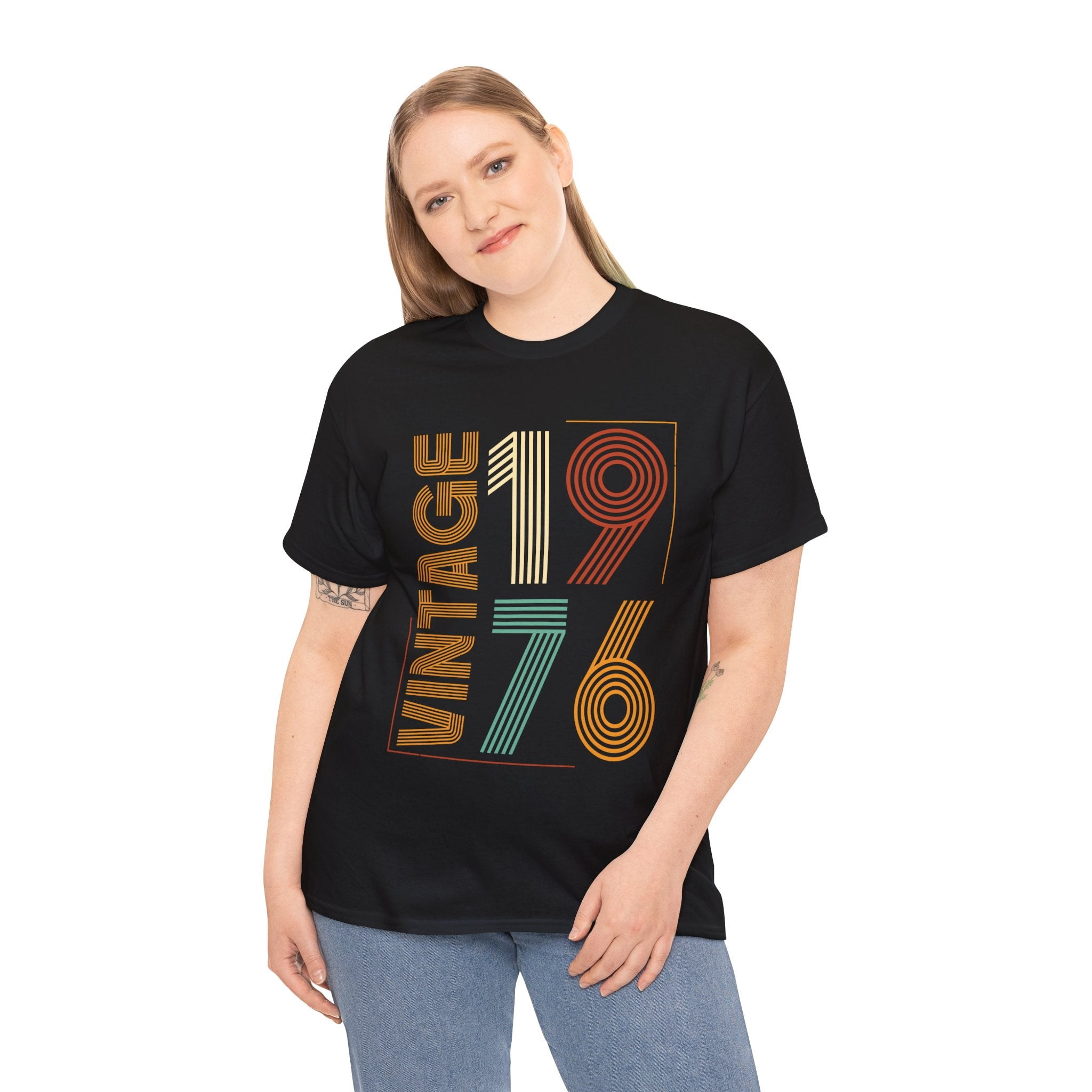 Vintage 1976 TShirt Women Limited Edition BDay 1976 Birthday Plus Size ...