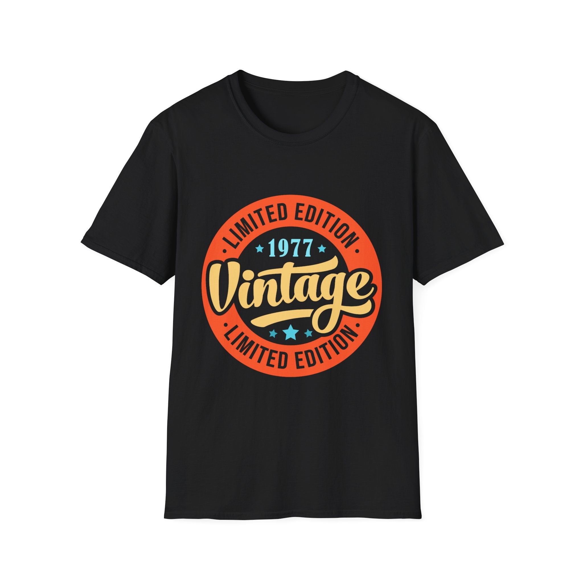 Vintage 1977 T Shirts for Men Retro Funny 1977 Birthday Mens Tshirts ...