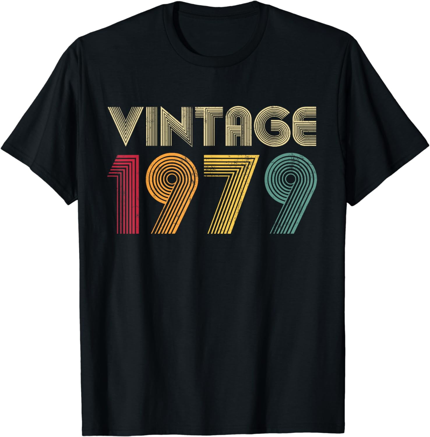 Vintage 1979 Retro Men Women 45 Years T-Shirt - Walmart.com
