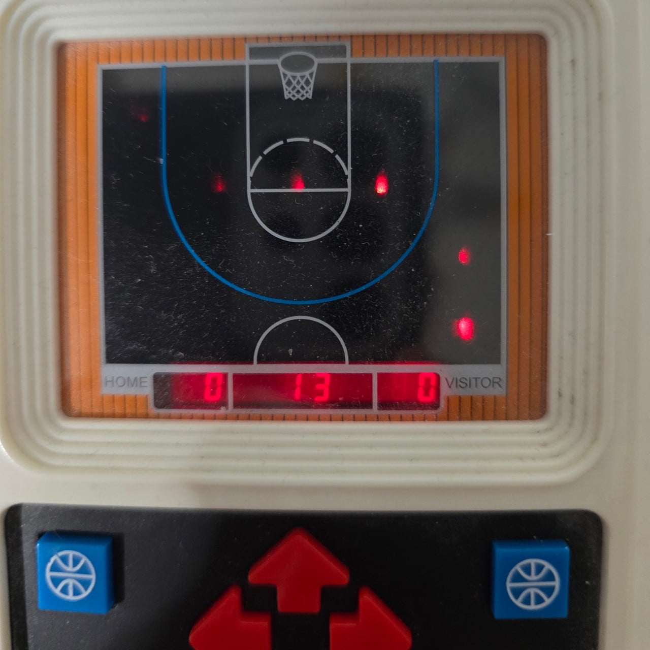 Vintage 1980 Mattel Electronic Basketball Handheld Game - Walmart.com