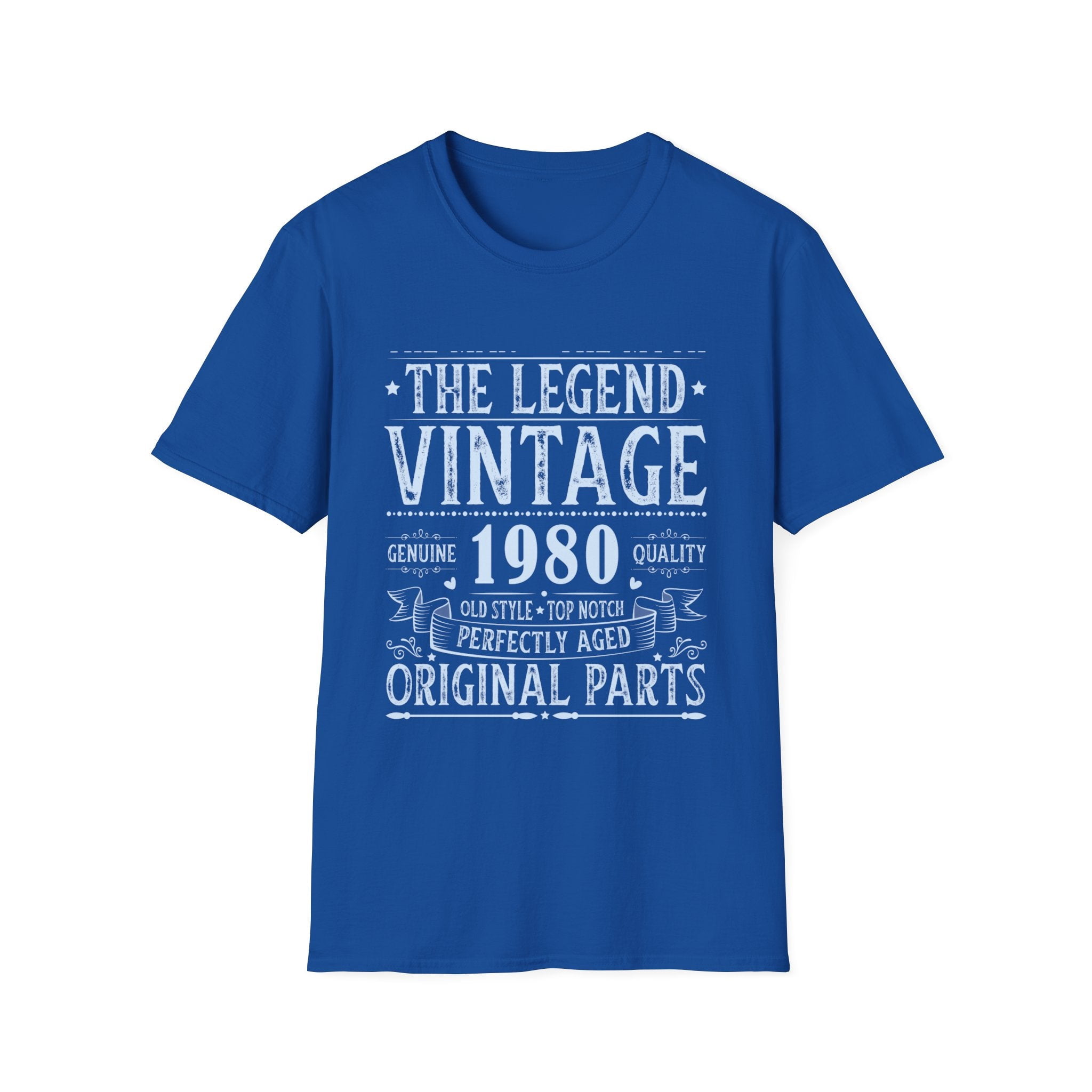 Vintage 1980 T Shirts for Men Retro Funny 1980 Birthday Mens Tshirts ...