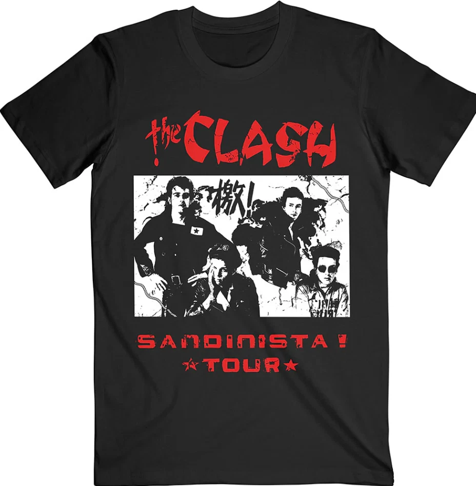 Vintage 1980 The Clash Sandinista Tour 1980 T-shirt, size S-5XL ...