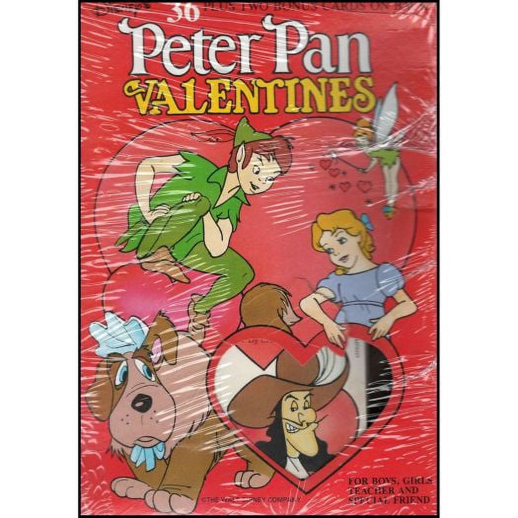 Vintage 1980's Valentine's Day Cards "Peter Pan" 38 Count by Grand ...