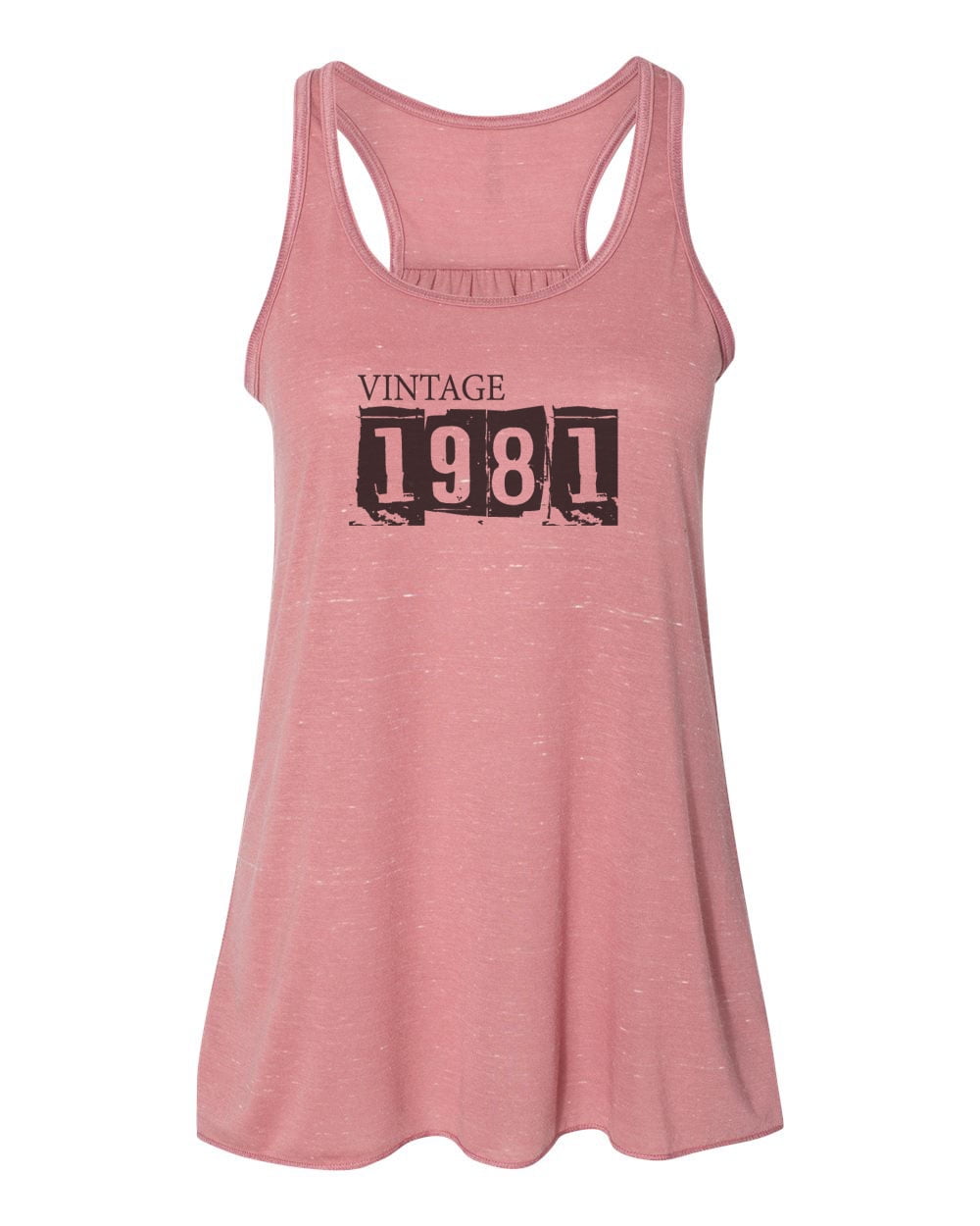 "Vintage 1981, 1981 Tank, Racerback, Unisex, Born In 1981, Soft Bella ...