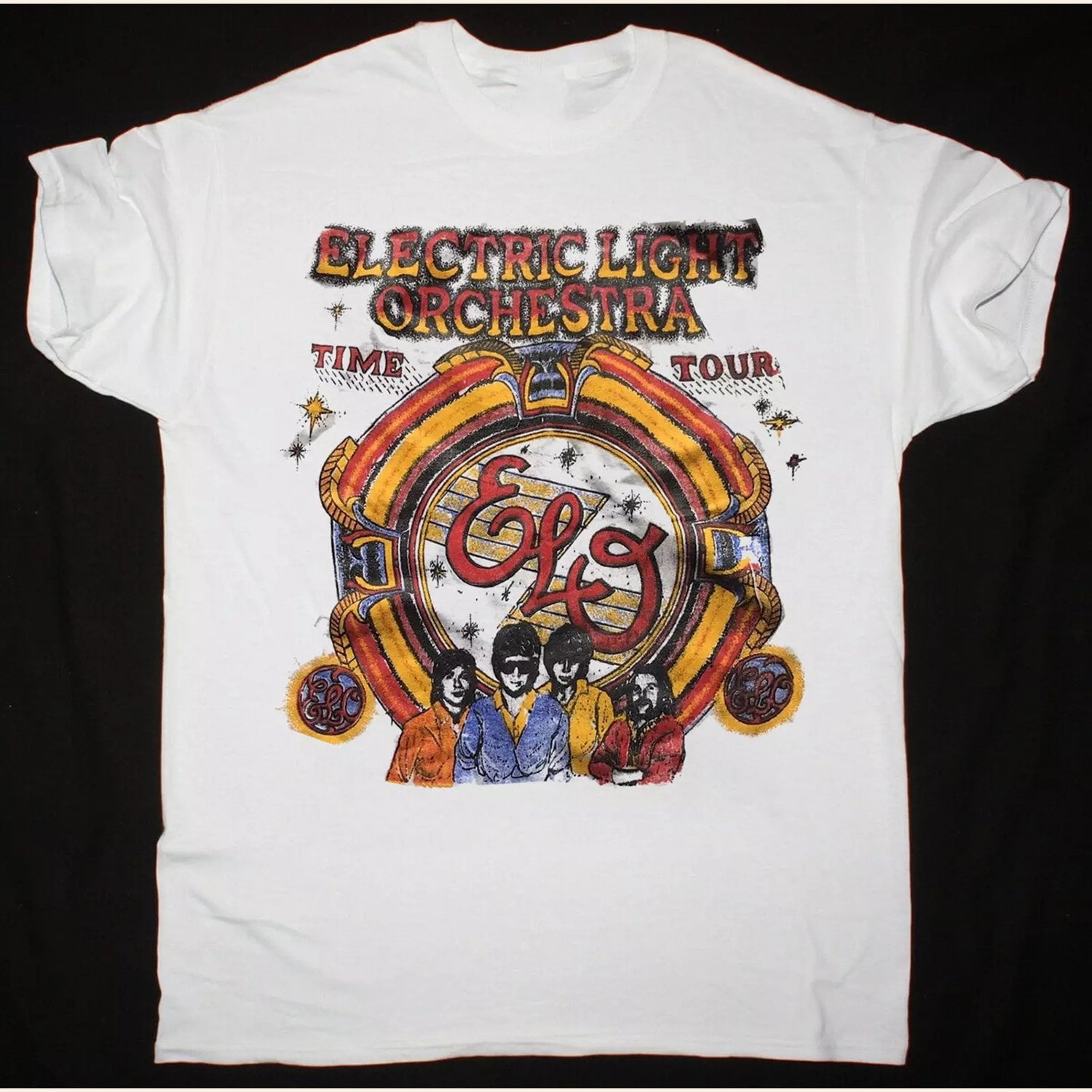 Vintage 1981 ELO Electric Light Orchestra TIME TOUR T-Shirt s-4xl EE202 ...