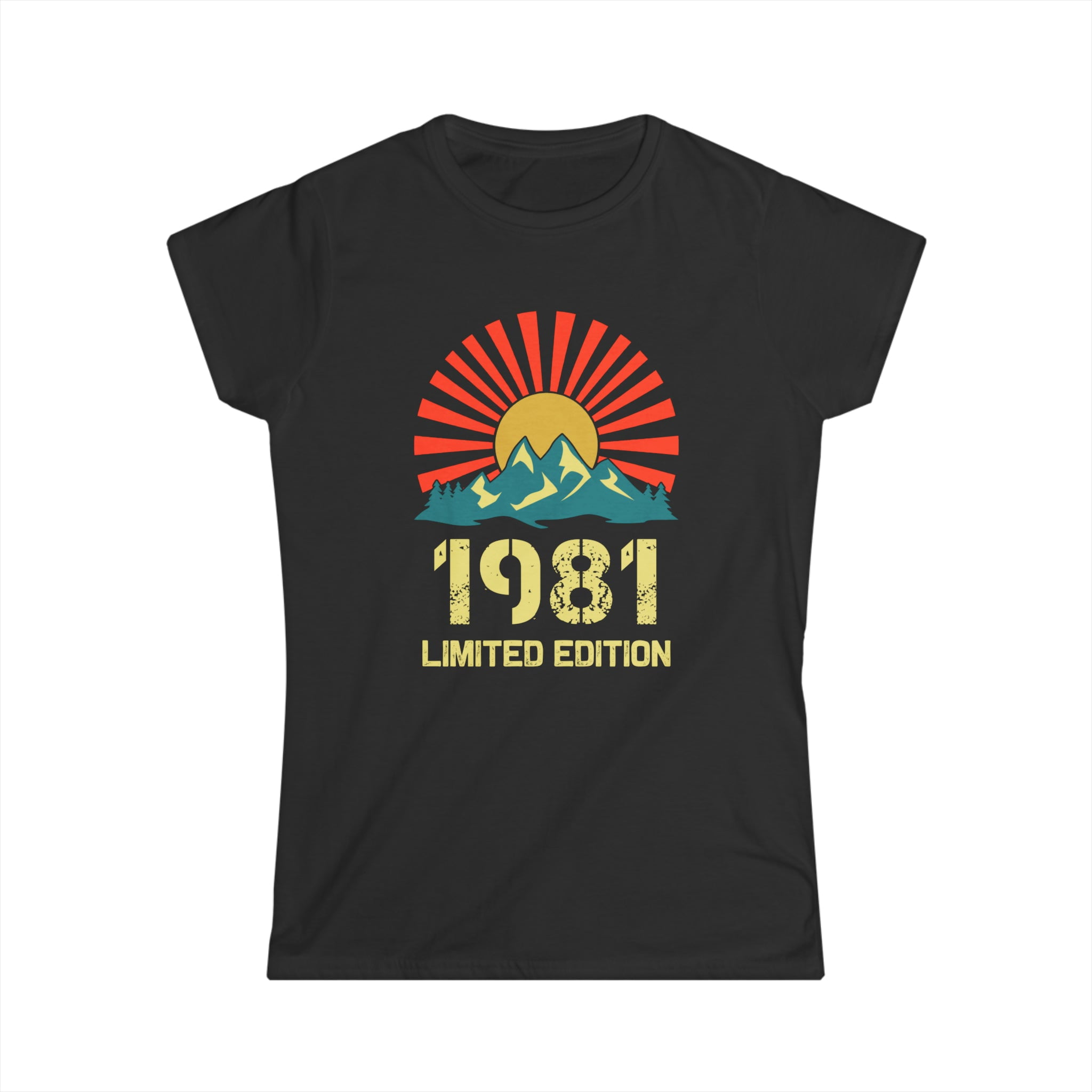 Vintage 1981 Limited Edition 1981 Birthday Shirts for Women Women Tops ...