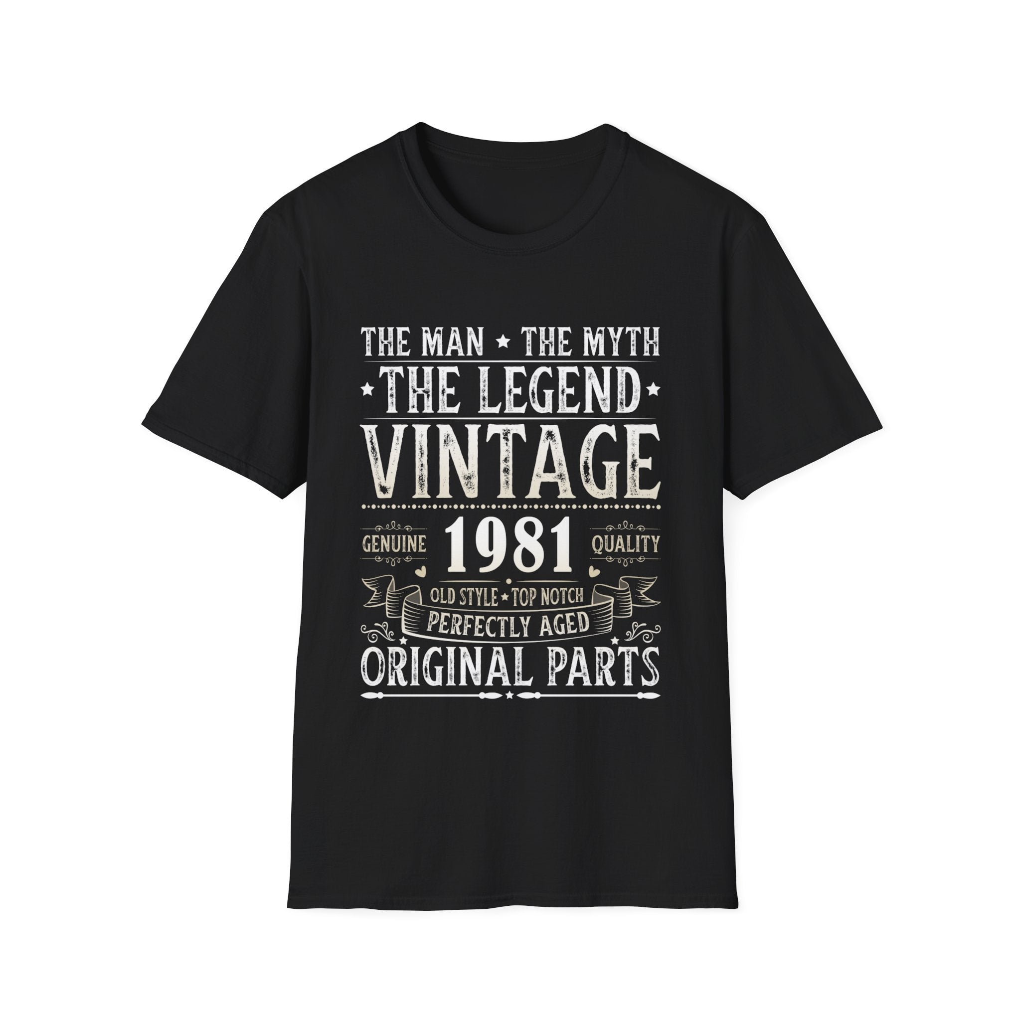 Vintage 1981 TShirt Men Limited Edition BDay 1981 Birthday Mens Shirts ...