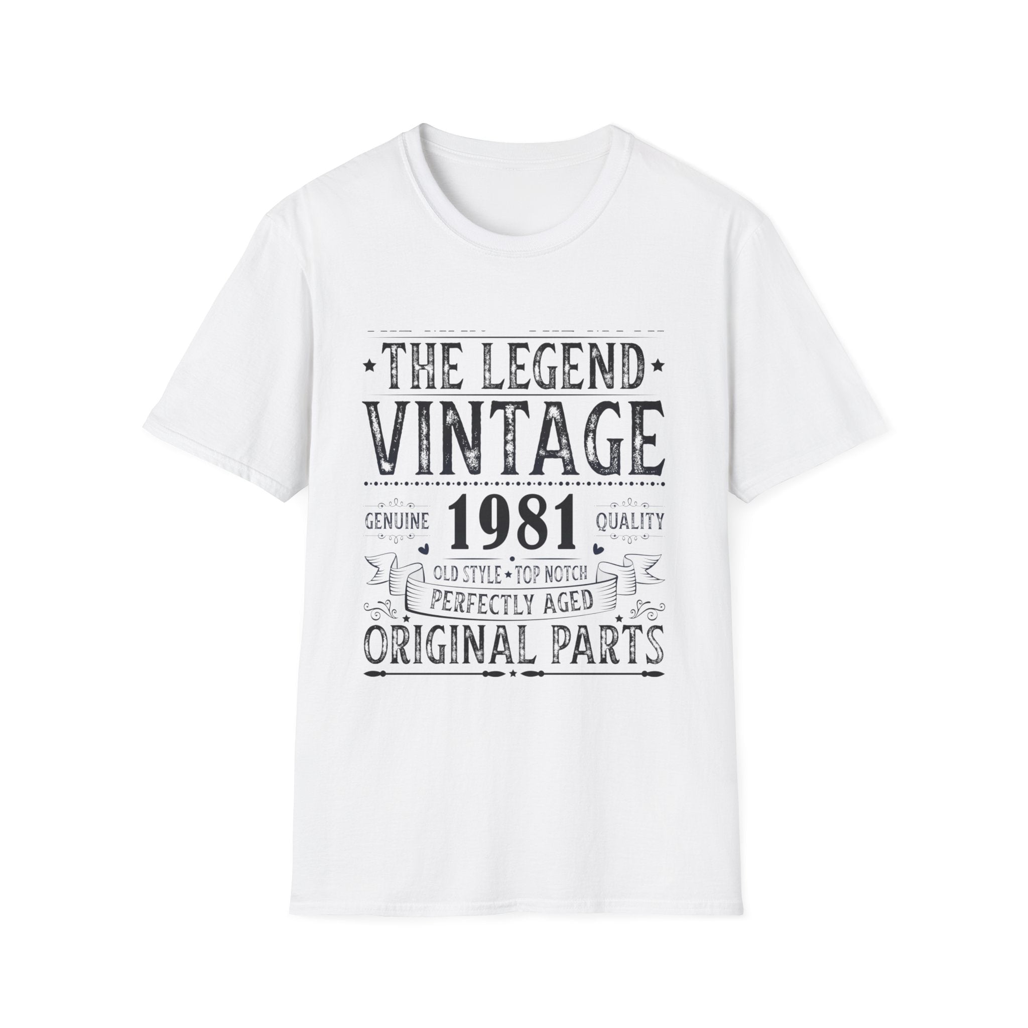 Vintage 1981 TShirt Men Limited Edition BDay 1981 Birthday Shirts for ...