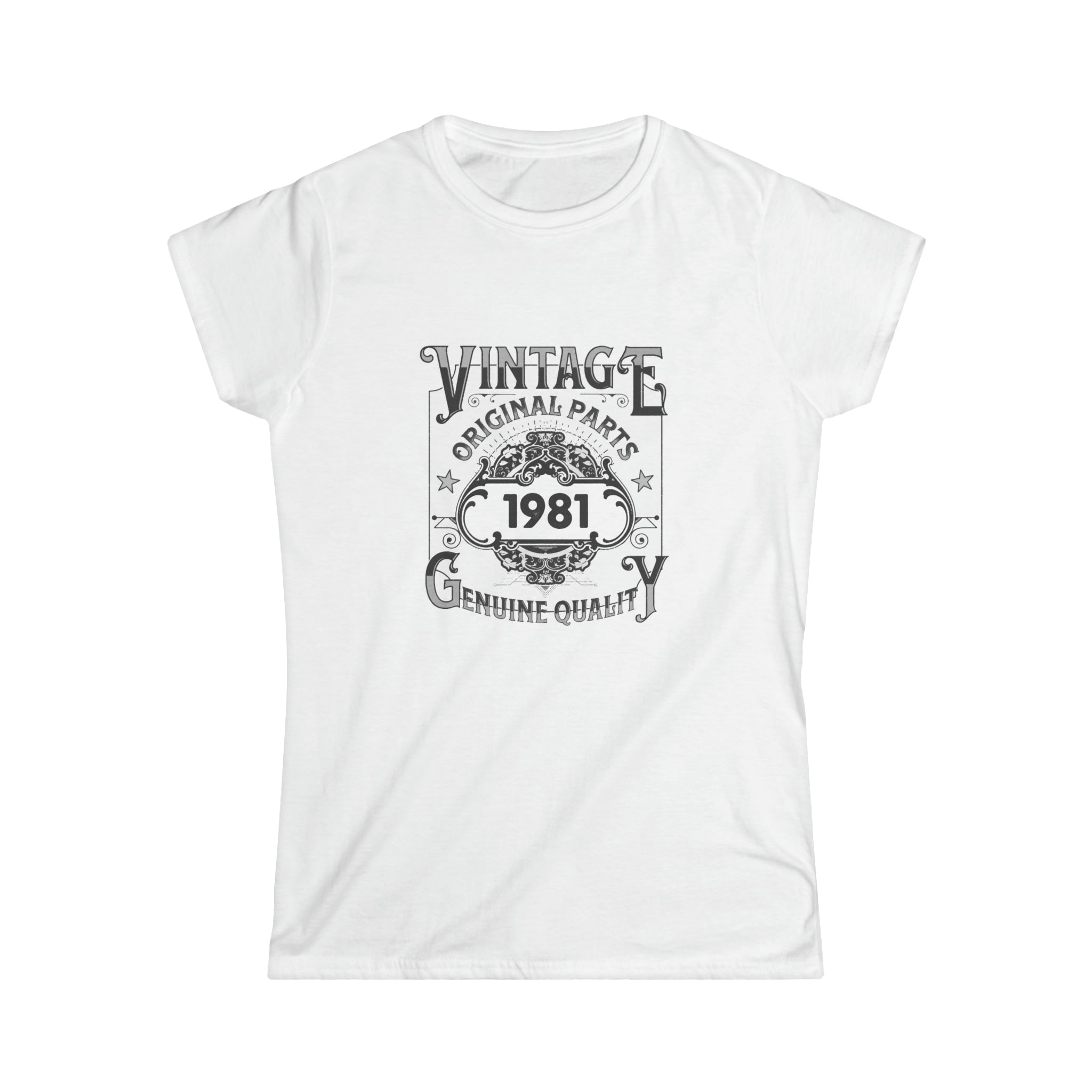 Vintage 1981 TShirt Women Limited Edition BDay 1981 Birthday Womens T ...