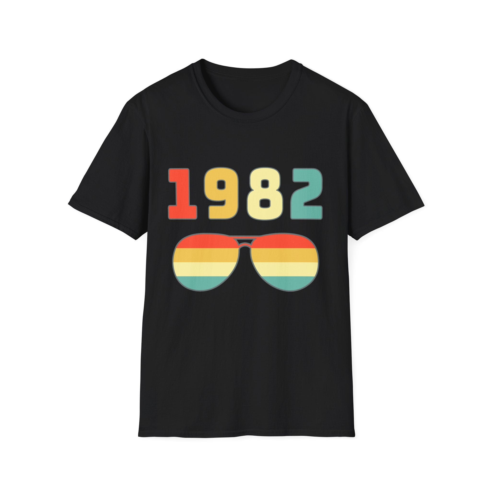 Vintage 1982 T Shirts for Men Retro Funny 1982 Birthday Mens Shirt ...