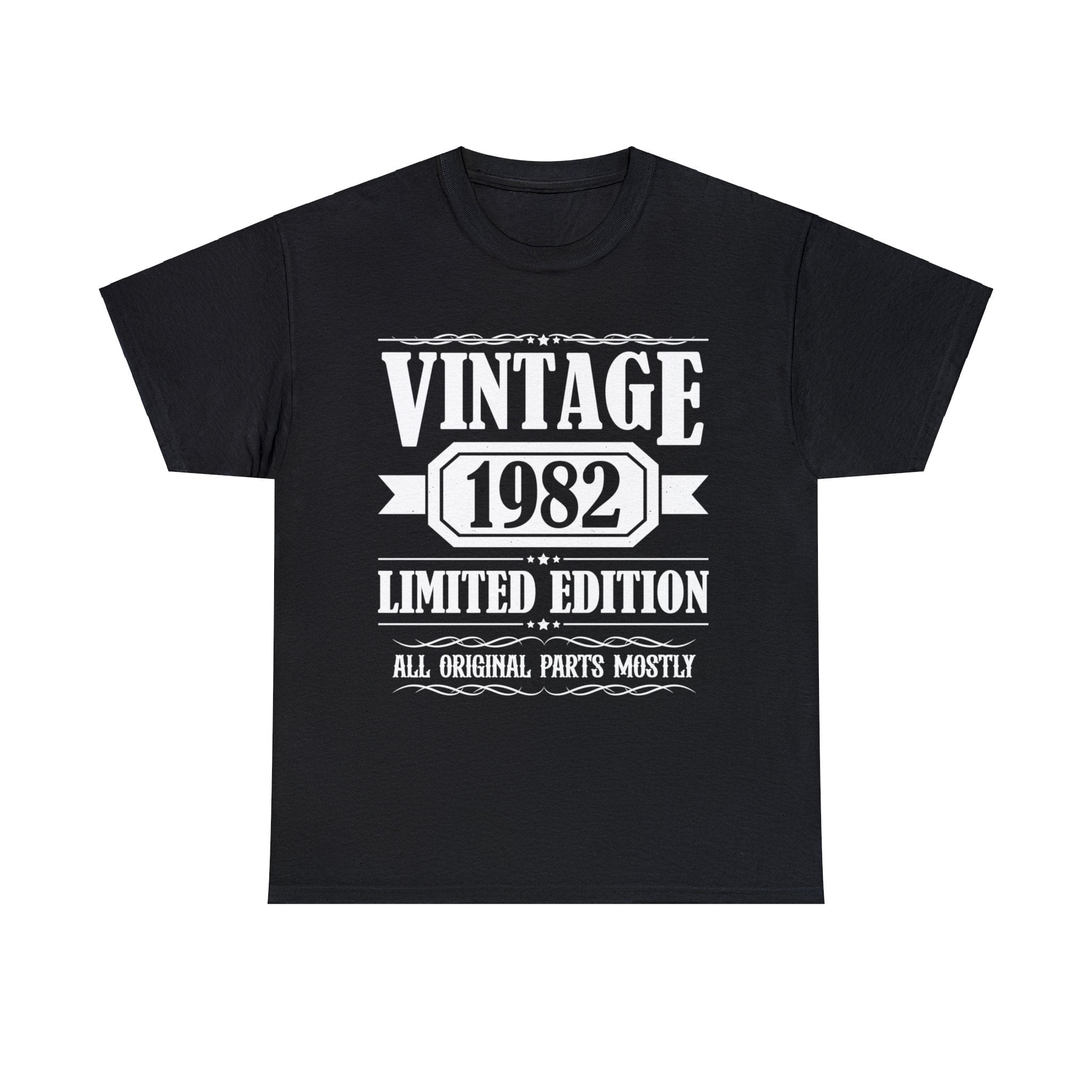 Vintage 1982 TShirt Men Limited Edition BDay 1982 Birthday Big and Tall ...