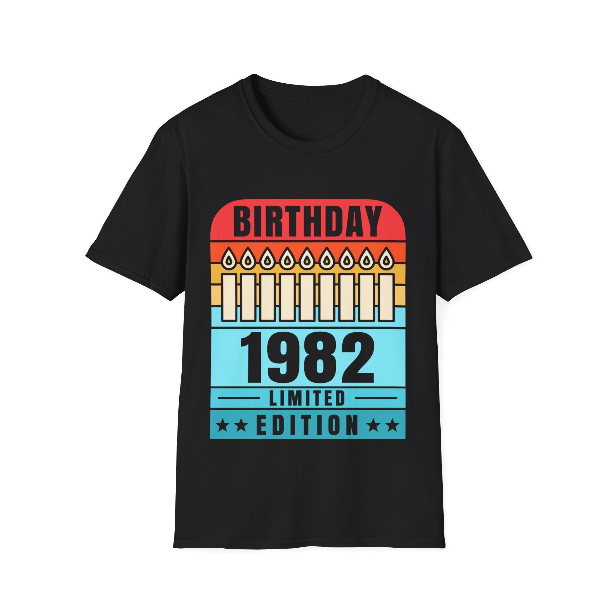 Vintage 1982 TShirt Men Limited Edition BDay 1982 Birthday Mens Shirts ...