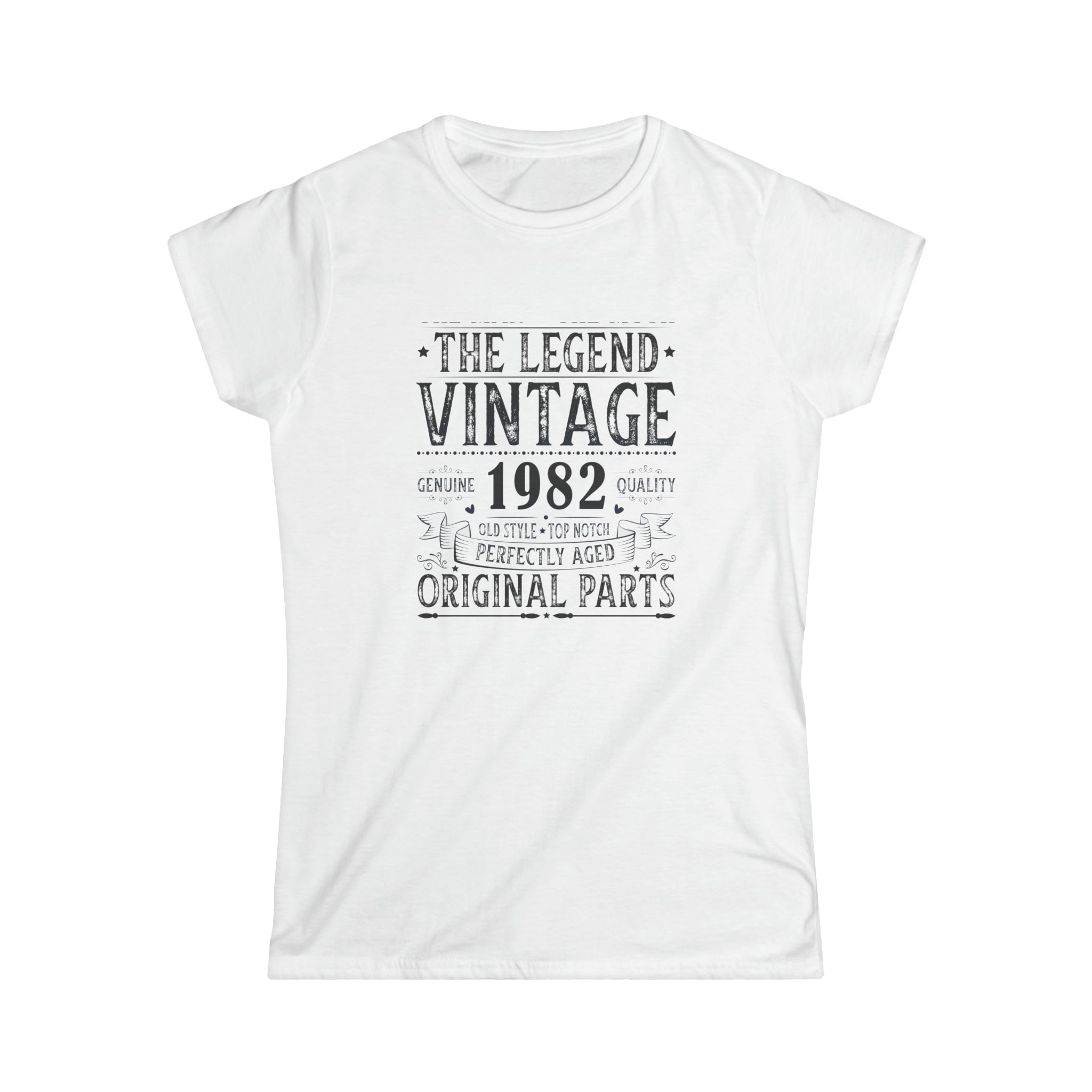 Vintage 1982 TShirt Women Limited Edition BDay 1982 Birthday Womens ...