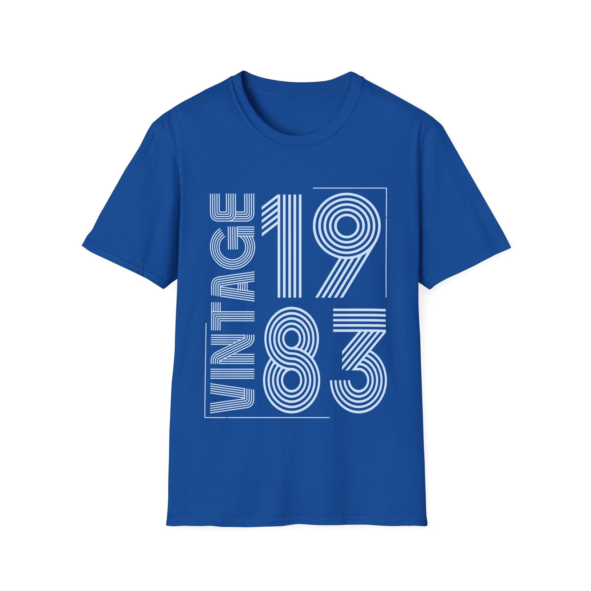 Vintage 1983 T Shirts for Men Retro Funny 1983 Birthday Mens Shirt ...