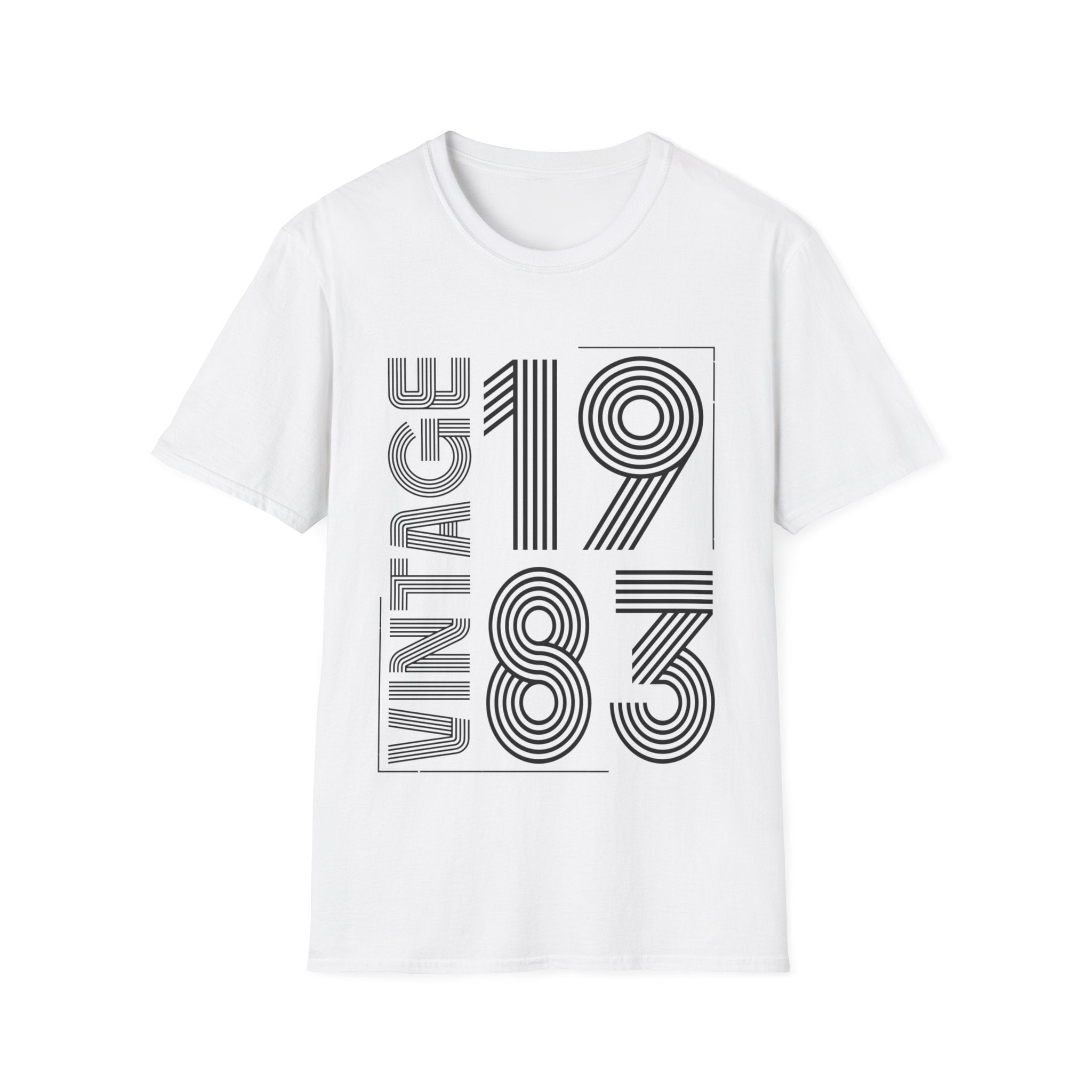 Vintage 1983 T Shirts for Men Retro Funny 1983 Birthday Mens T Shirts ...