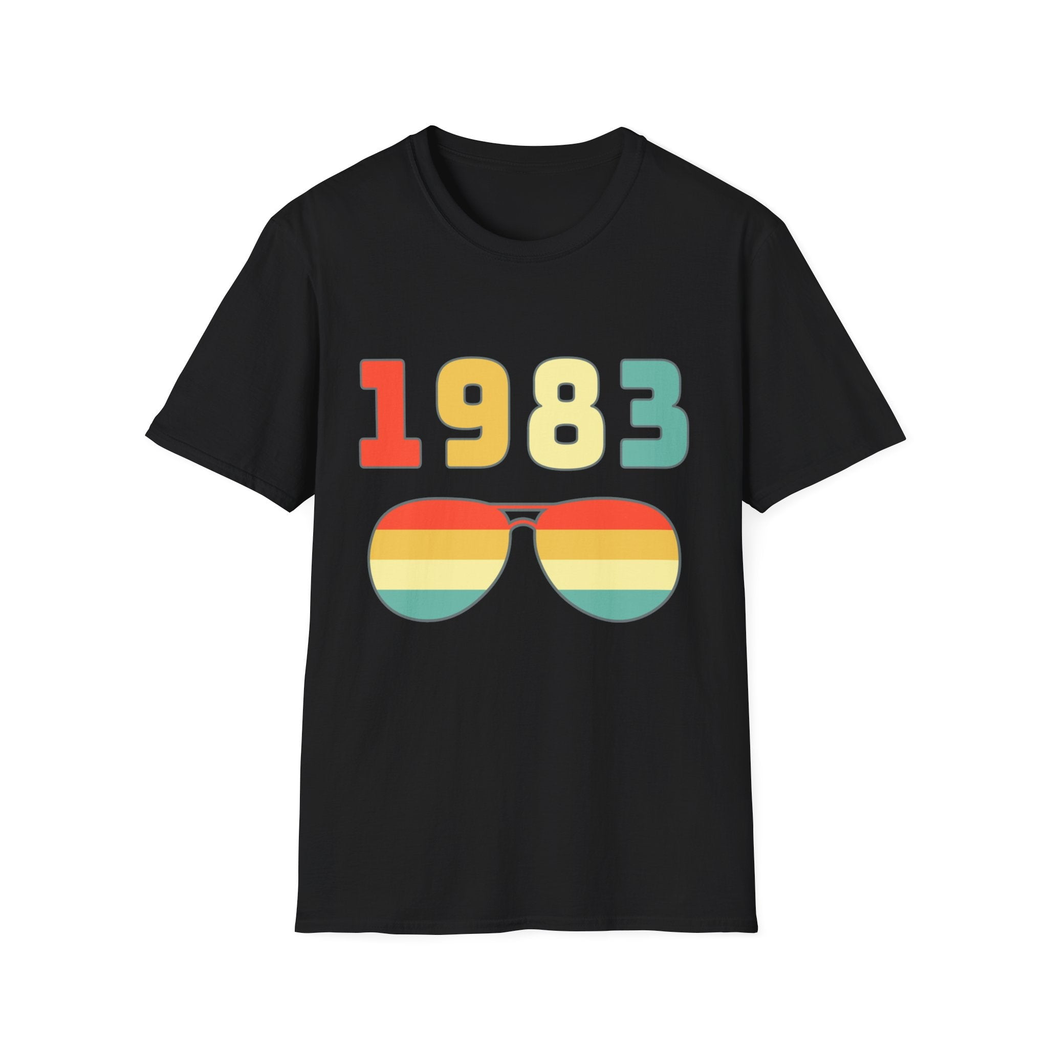 Vintage 1983 T Shirts for Men Retro Funny 1983 Birthday Mens Tshirts ...