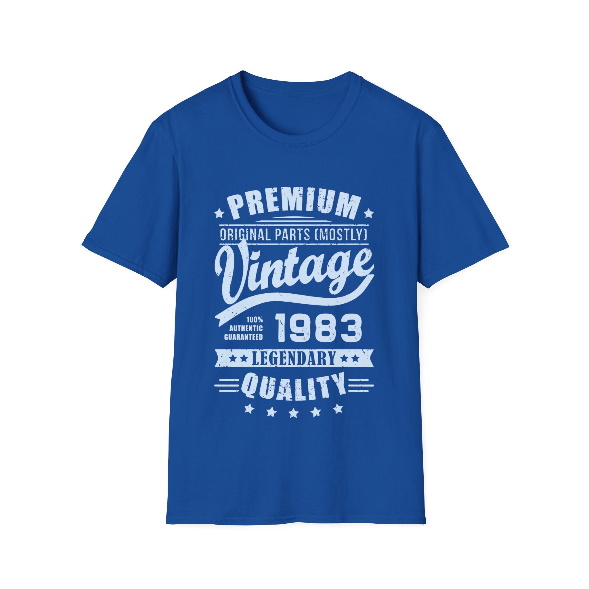 Vintage 1983 T Shirts for Men Retro Funny 1983 Birthday Mens Tshirts ...