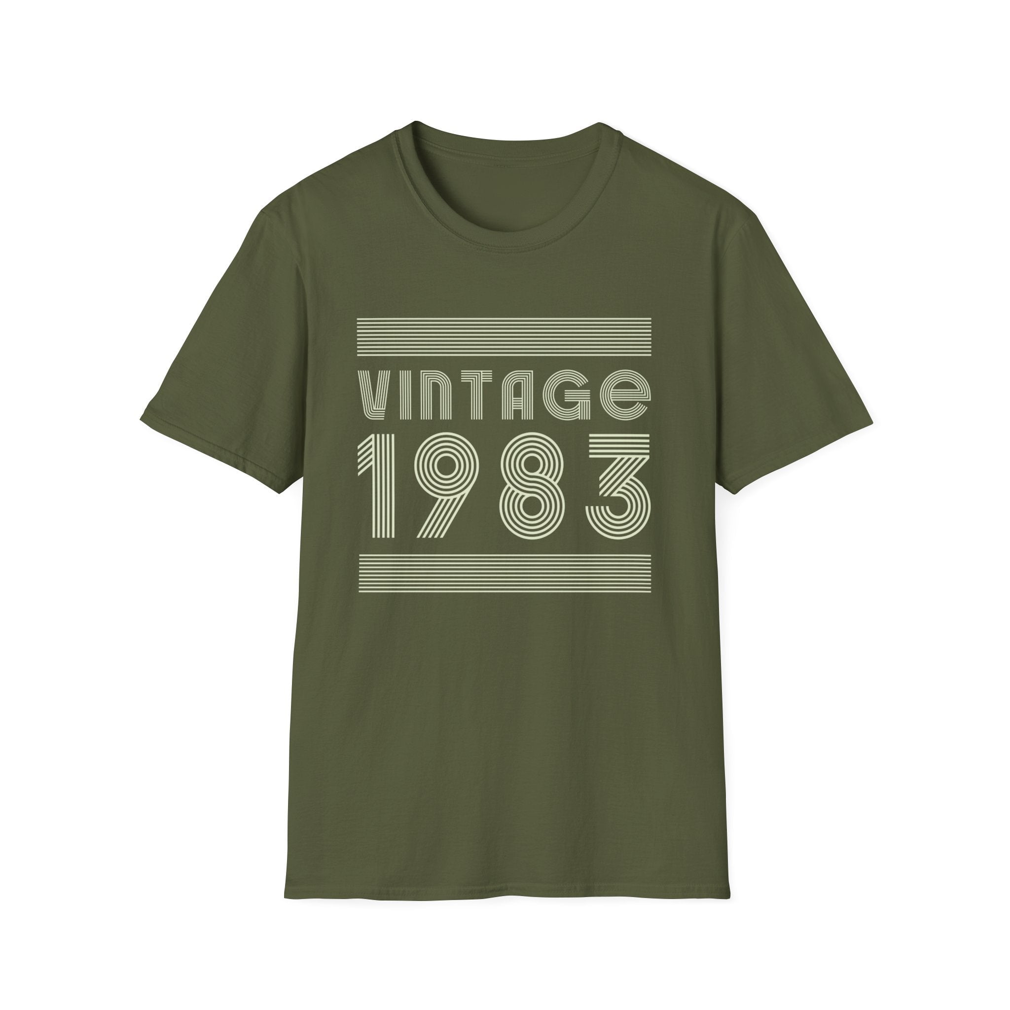 Vintage 1983 T Shirts for Men Retro Funny 1983 Birthday Shirts for Men ...