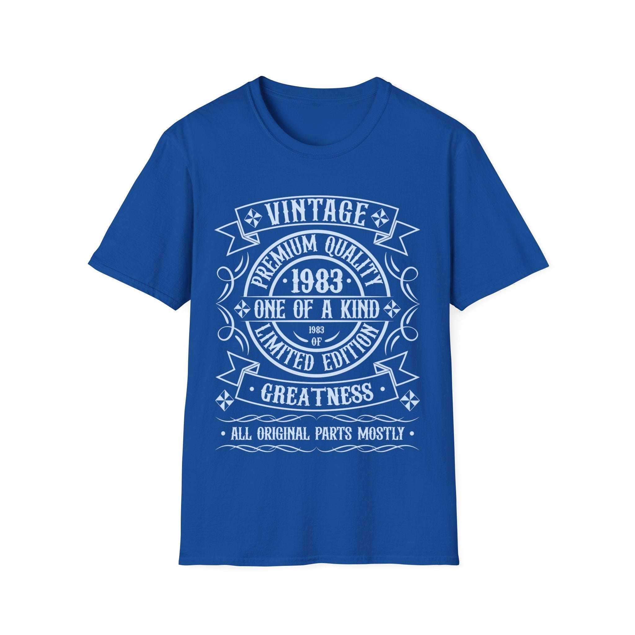 Vintage 1983 T Shirts for Men Retro Funny 1983 Birthday Shirts for Men ...