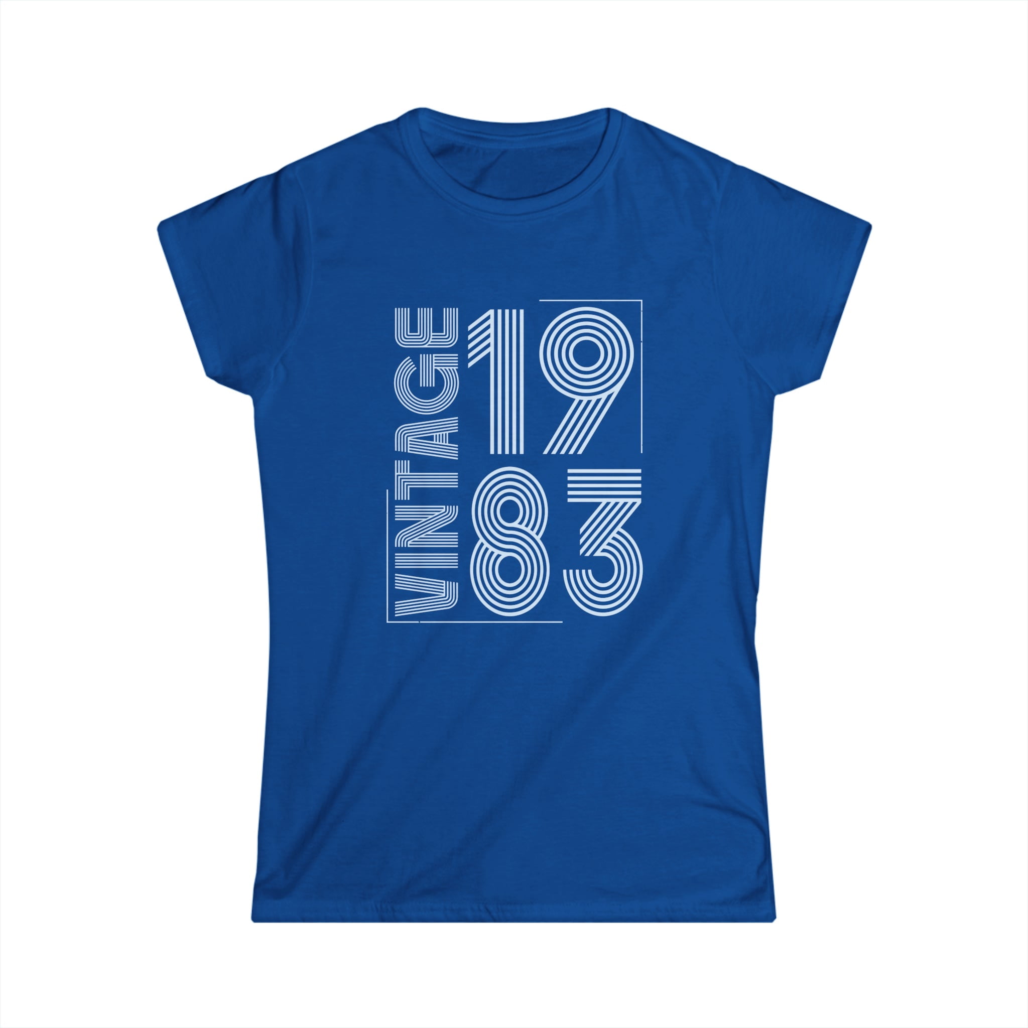 Vintage 1983 T Shirts for Women Retro Funny 1983 Birthday Womens Shirt ...