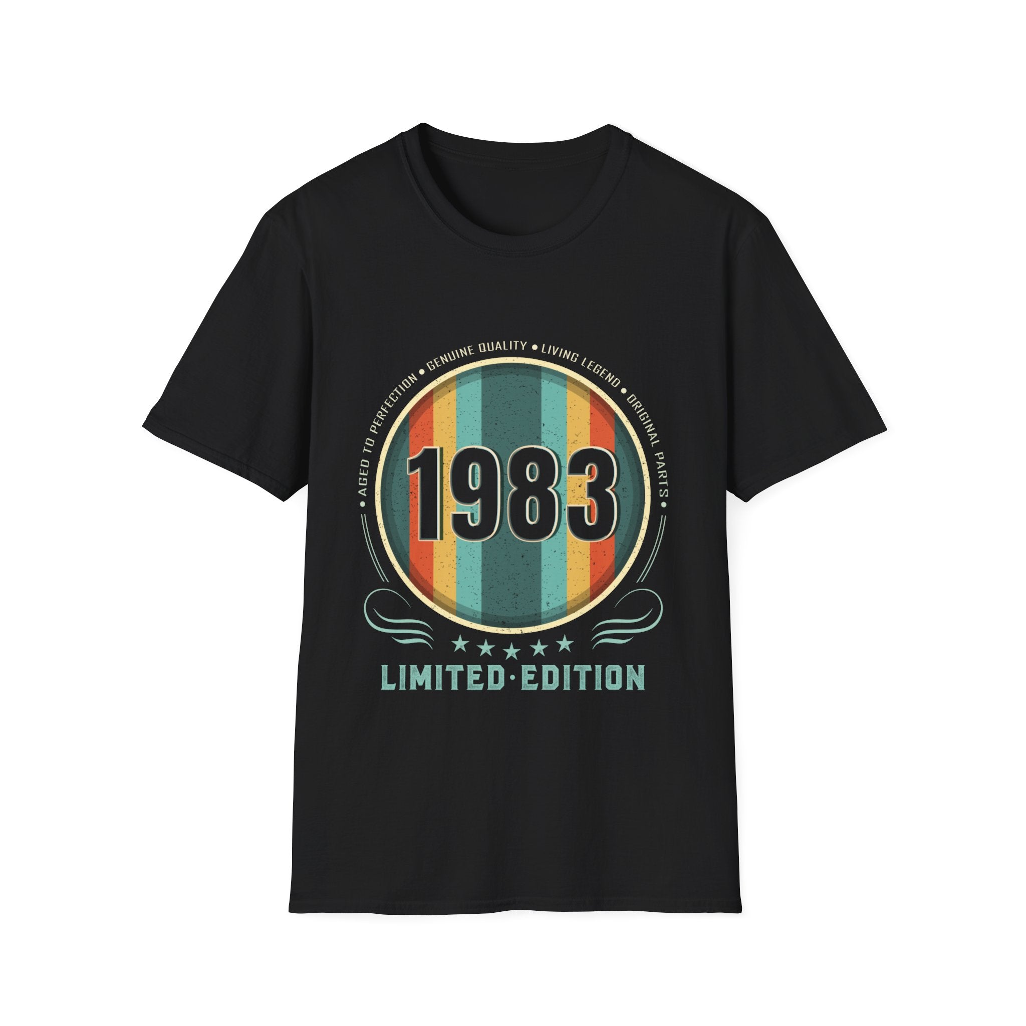 Vintage 1983 TShirt Men Limited Edition BDay 1983 Birthday Men Shirts ...