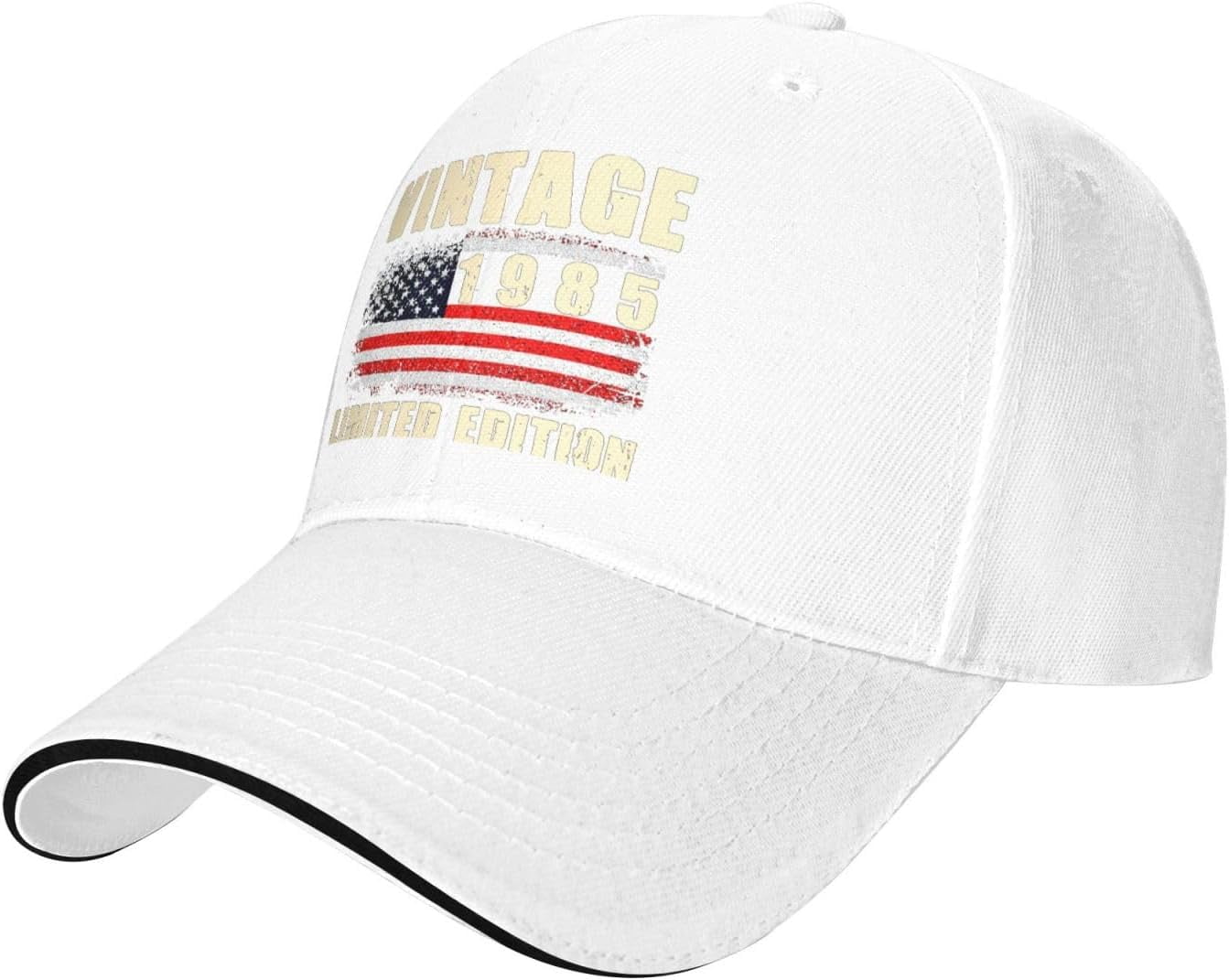Vintage 1985 40th Birthday Gifts 40 Year Old American Flag Classic ...