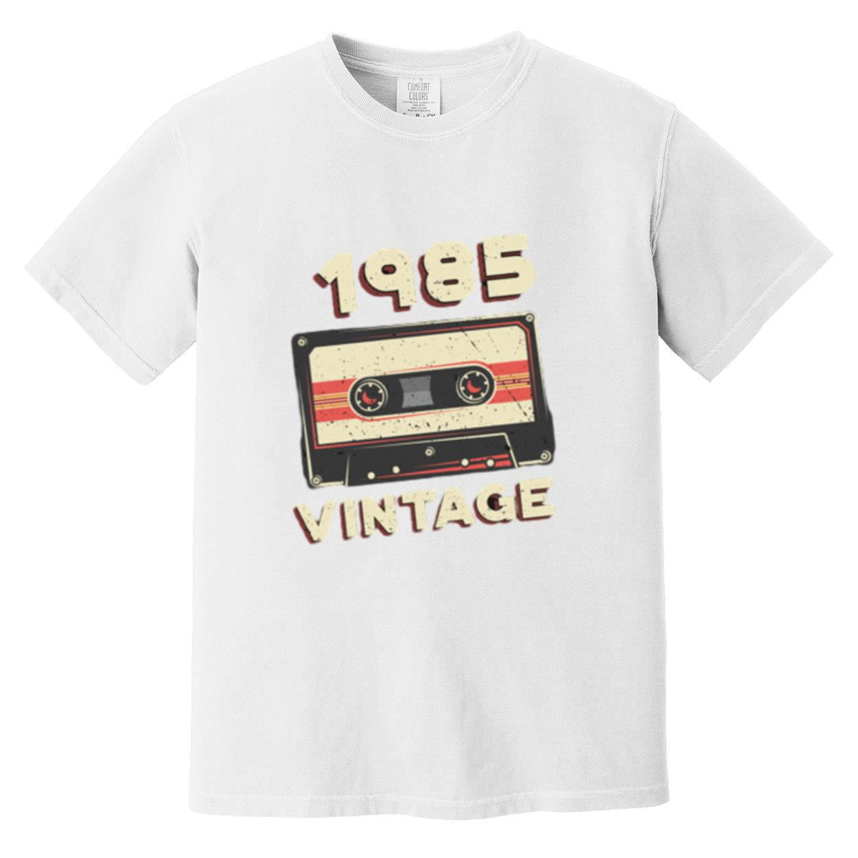 Vintage 1985 Retro Cassette Tape 40th Birthday Mixtape Gift Comfort ...