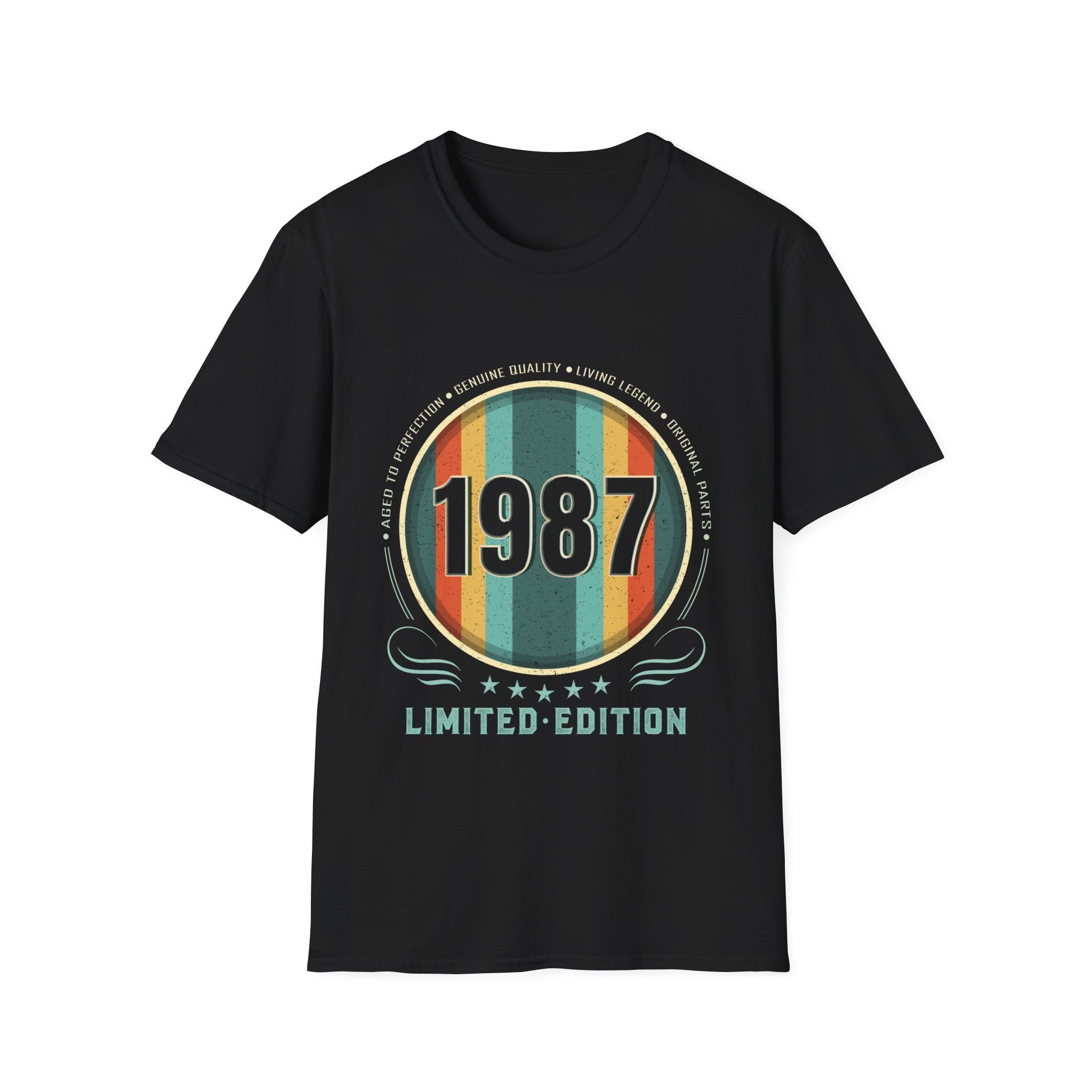 Vintage 1987 TShirt Men Limited Edition BDay 1987 Birthday Mens Shirts ...