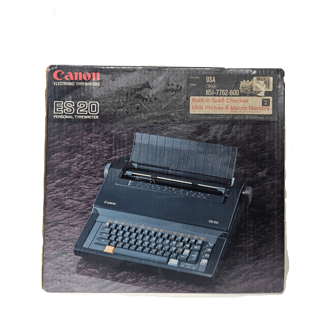 Vintage 1988 Canon ES20 Electronic Typewriter - Walmart.com