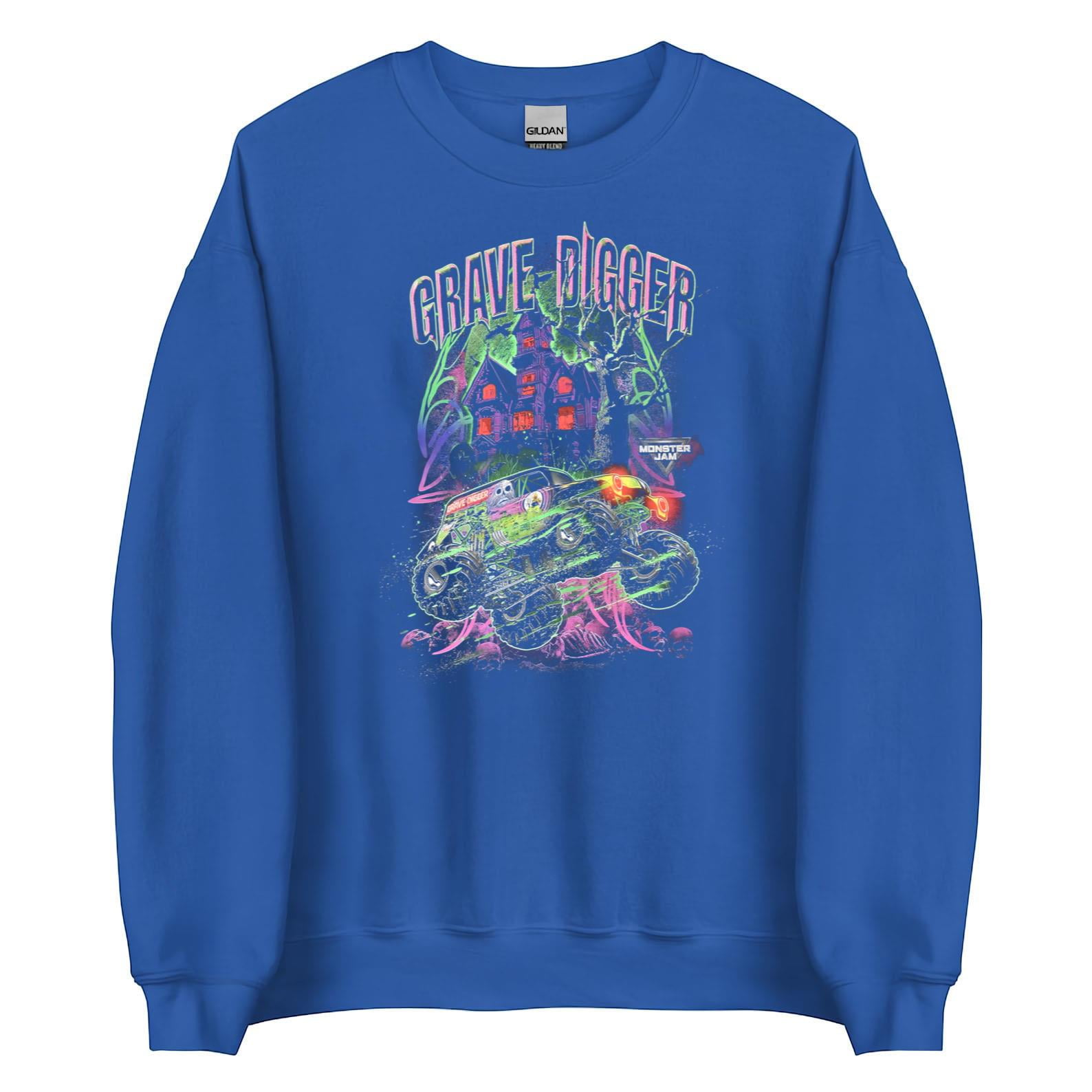 Vintage 1988 Grave Digger Race Team Monster Truck Shirt-TH28006 ...