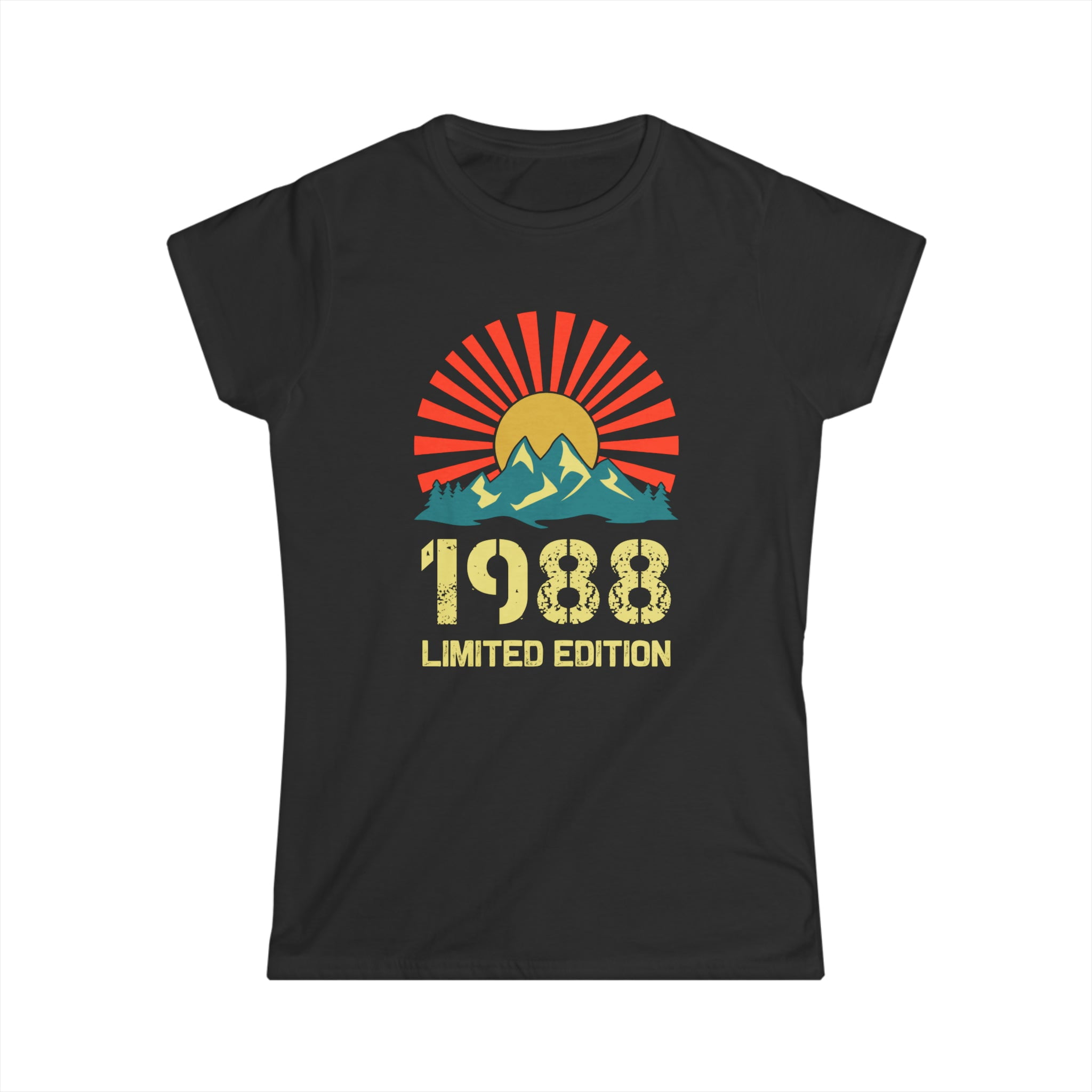 Vintage 1988 Limited Edition 1988 Birthday Shirts for Women Women Tops ...