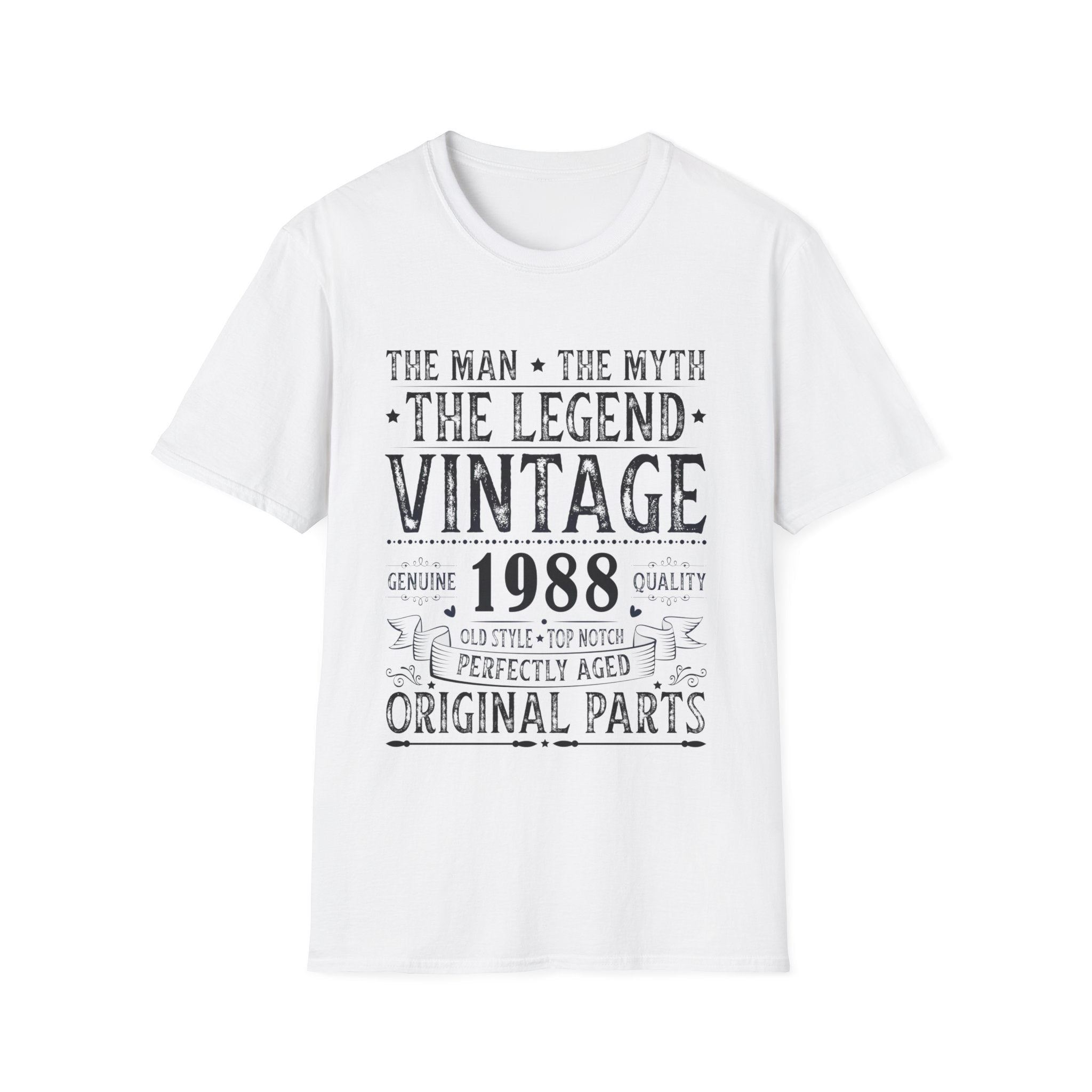 Vintage 1988 T Shirts for Men Retro Funny 1988 Birthday Men Shirts ...