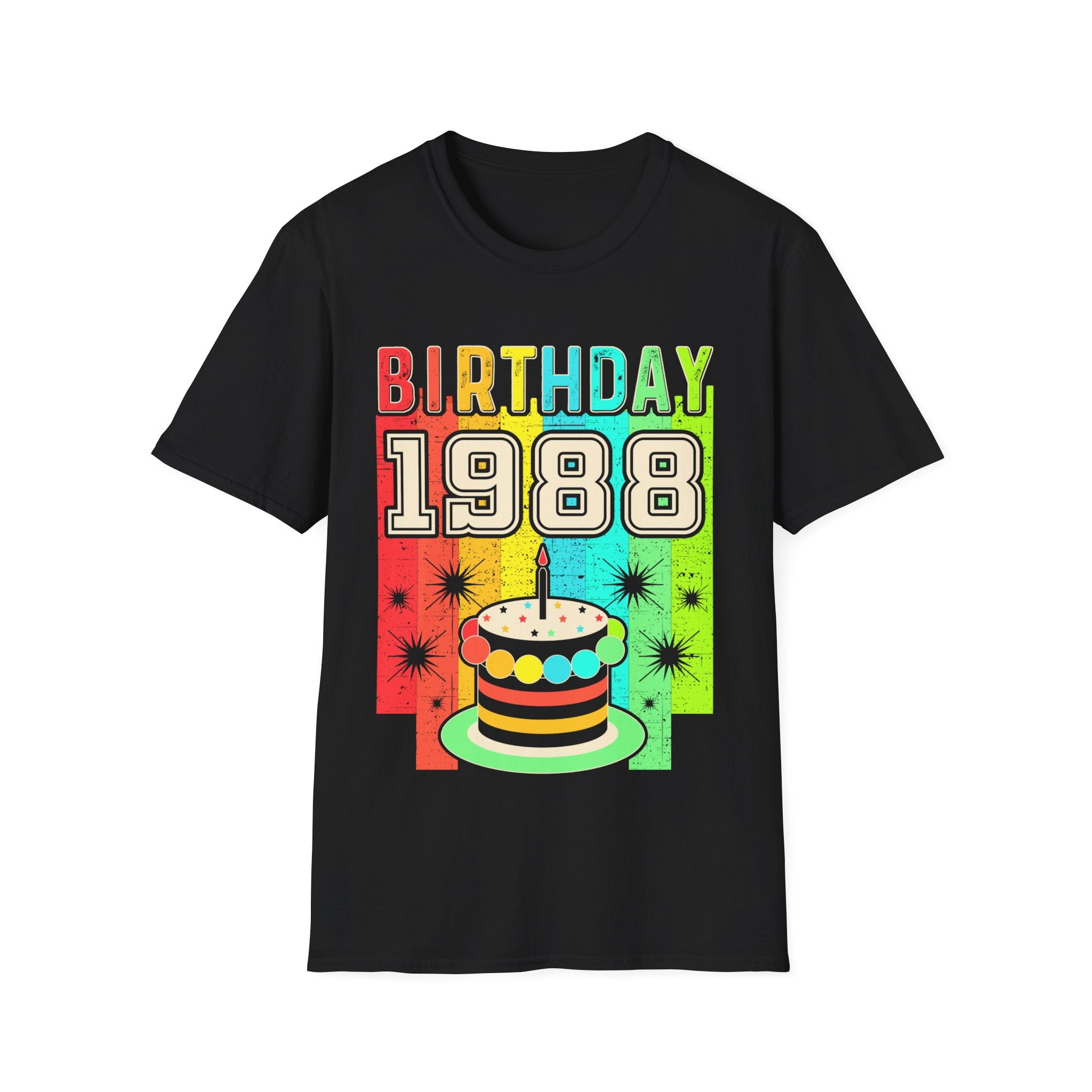 Vintage 1988 T Shirts for Men Retro Funny 1988 Birthday Mens T Shirts ...