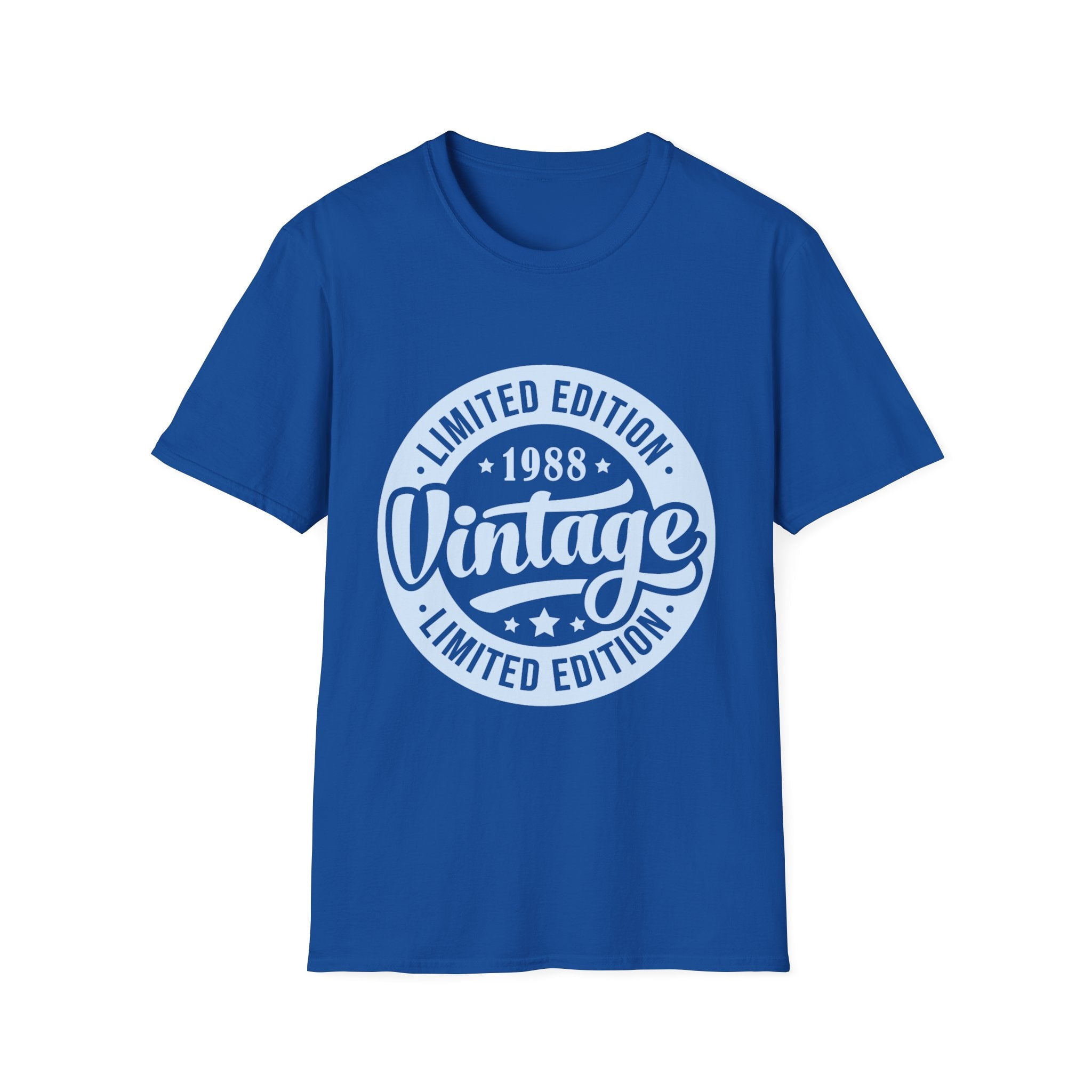 Vintage 1988 TShirt Men Limited Edition BDay 1988 Birthday Men Shirts ...