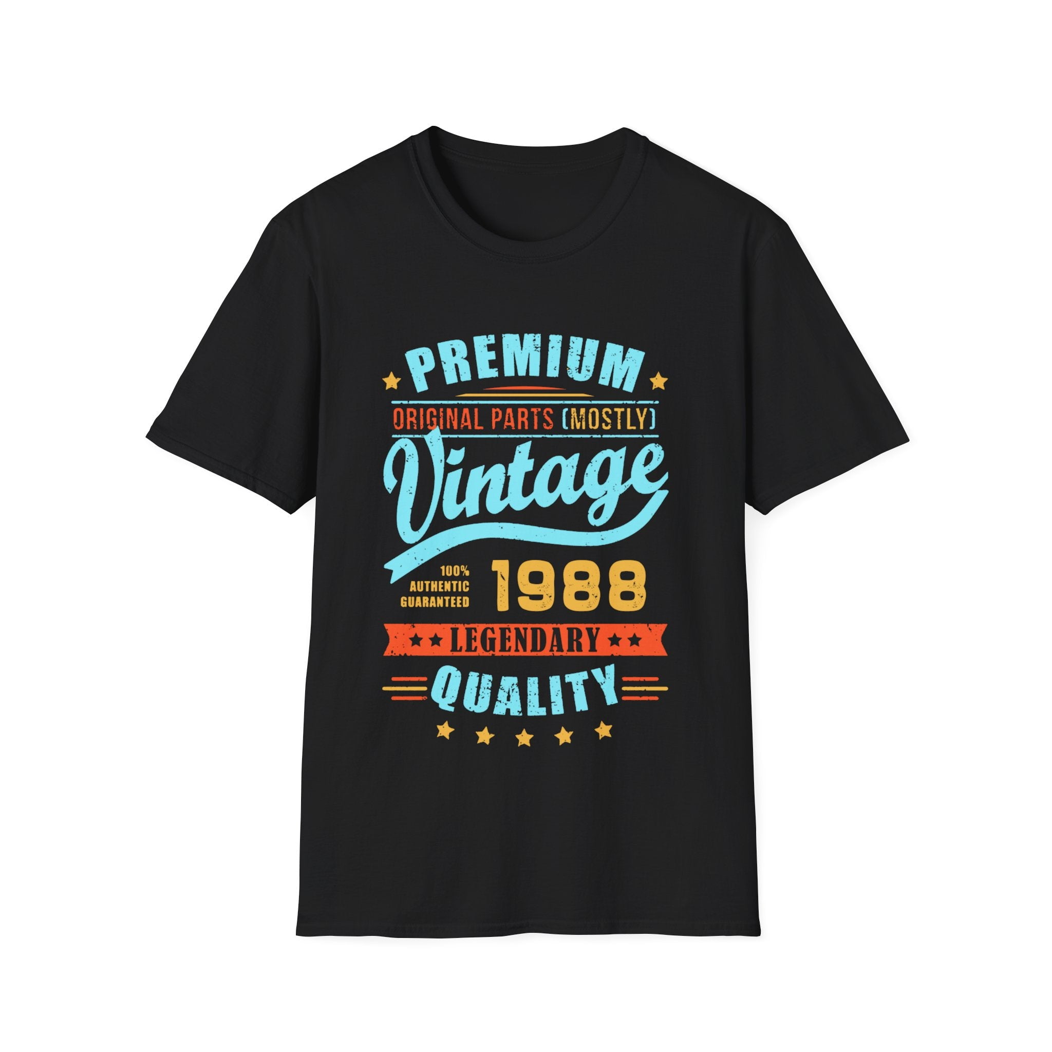 Vintage 1988 TShirt Men Limited Edition BDay 1988 Birthday Mens Shirt ...