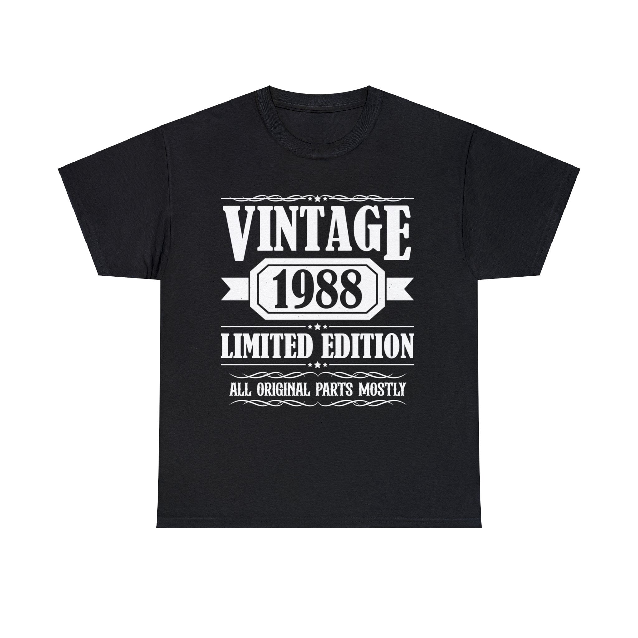 Vintage 1988 TShirt Men Limited Edition BDay 1988 Birthday Mens Tshirts ...