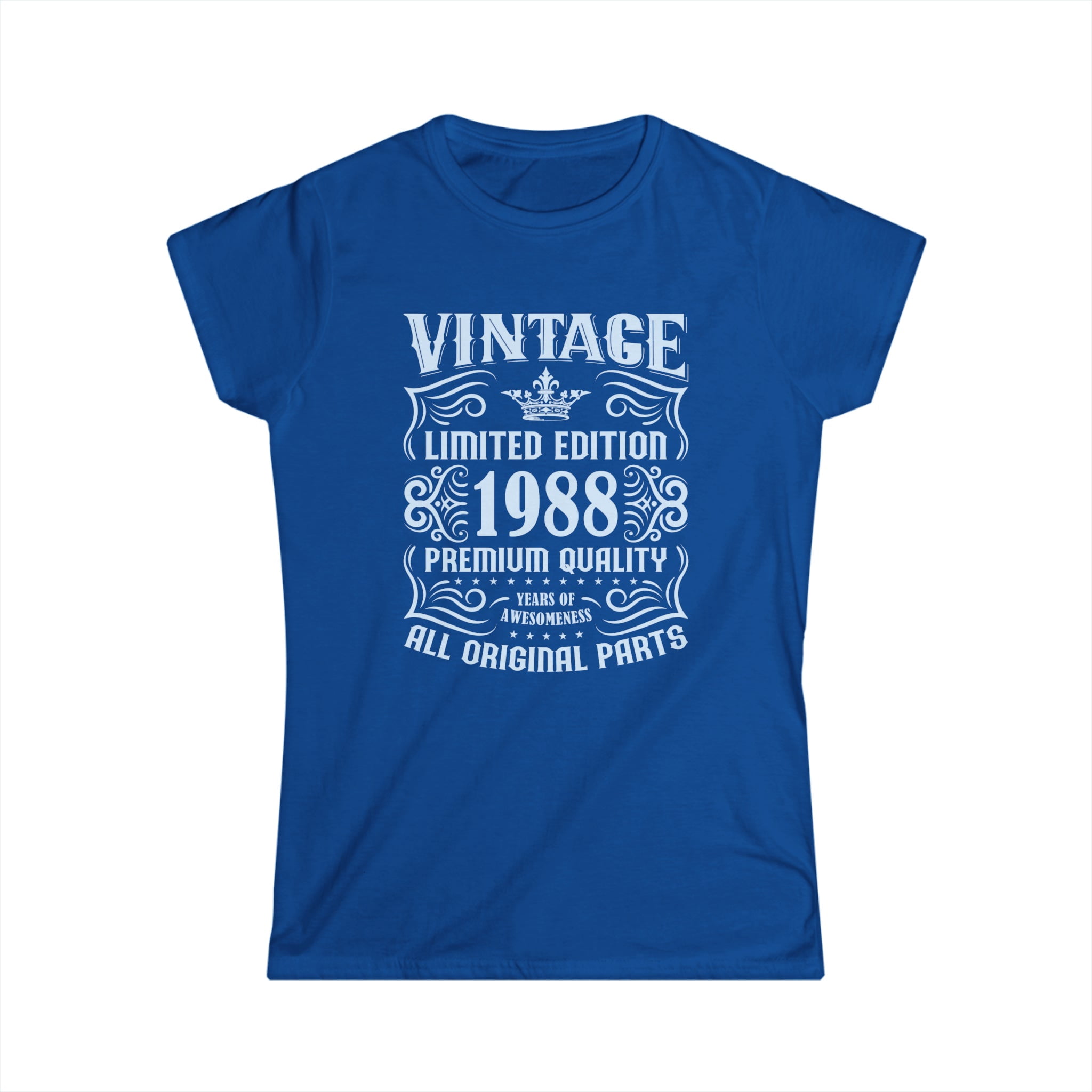 Vintage 1988 TShirt Women Limited Edition BDay 1988 Birthday Shirts for ...