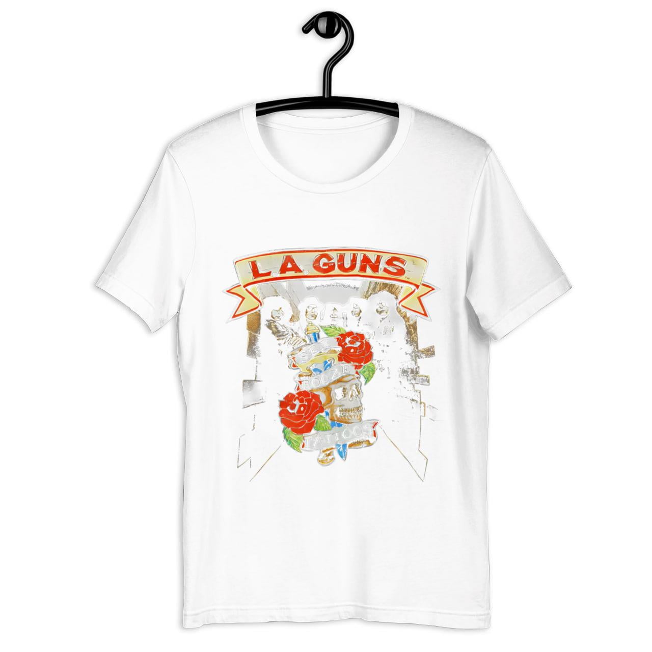 Vintage 1989 LA Guns Cocked & Loaded Tour T-shirt - Walmart.com