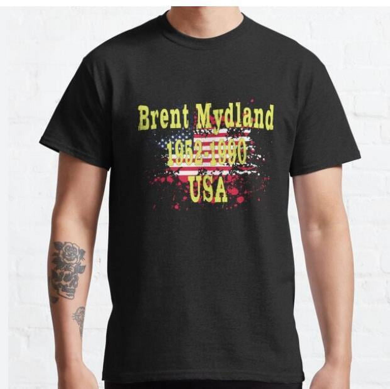 Vintage 1990 Brent Mydland T shirt, DAD GIFT gift, ew July 4th Shirt ...